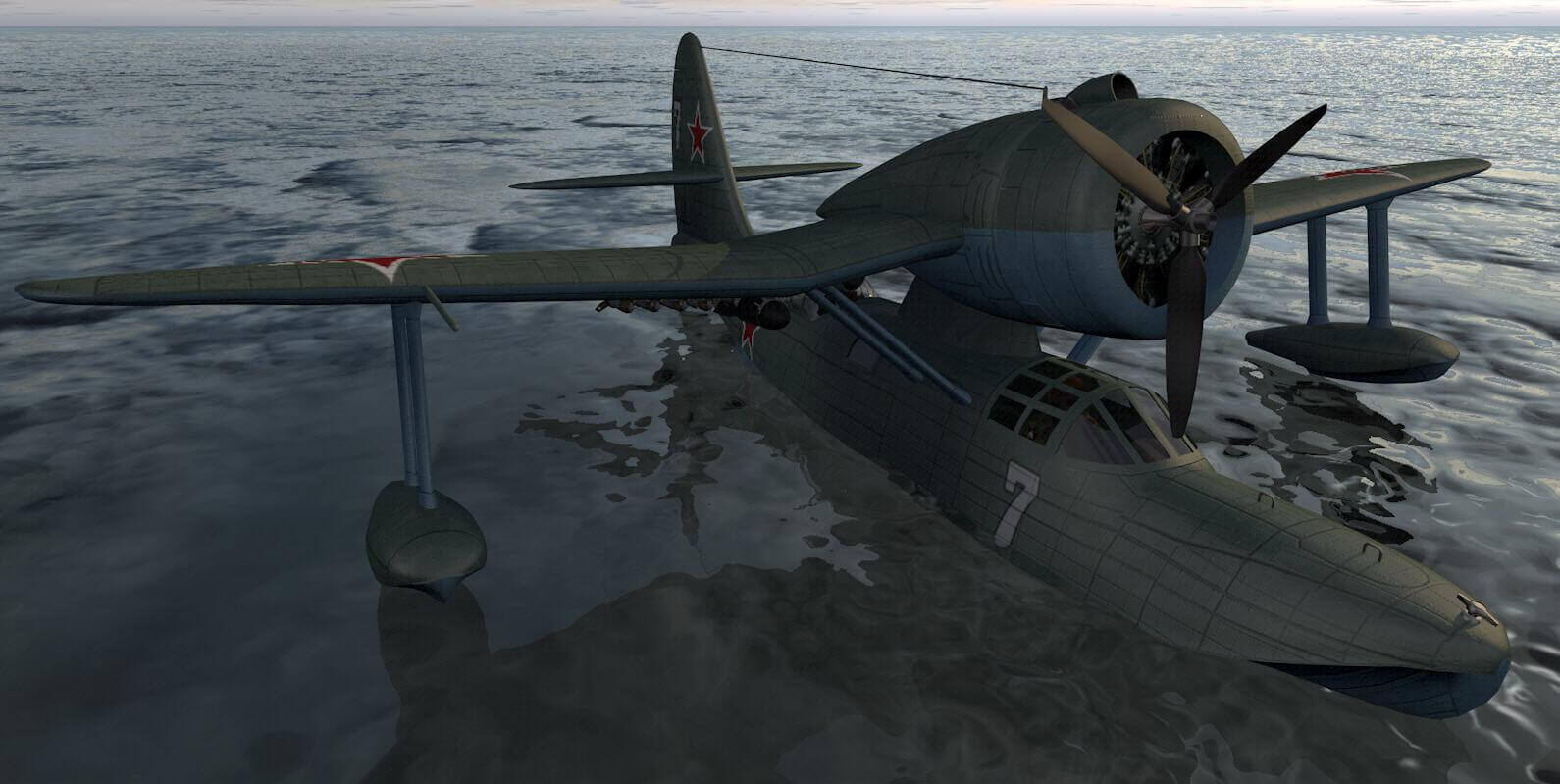 Beriev Be-4 or KOR-2 3D Model by ChipBassChaos