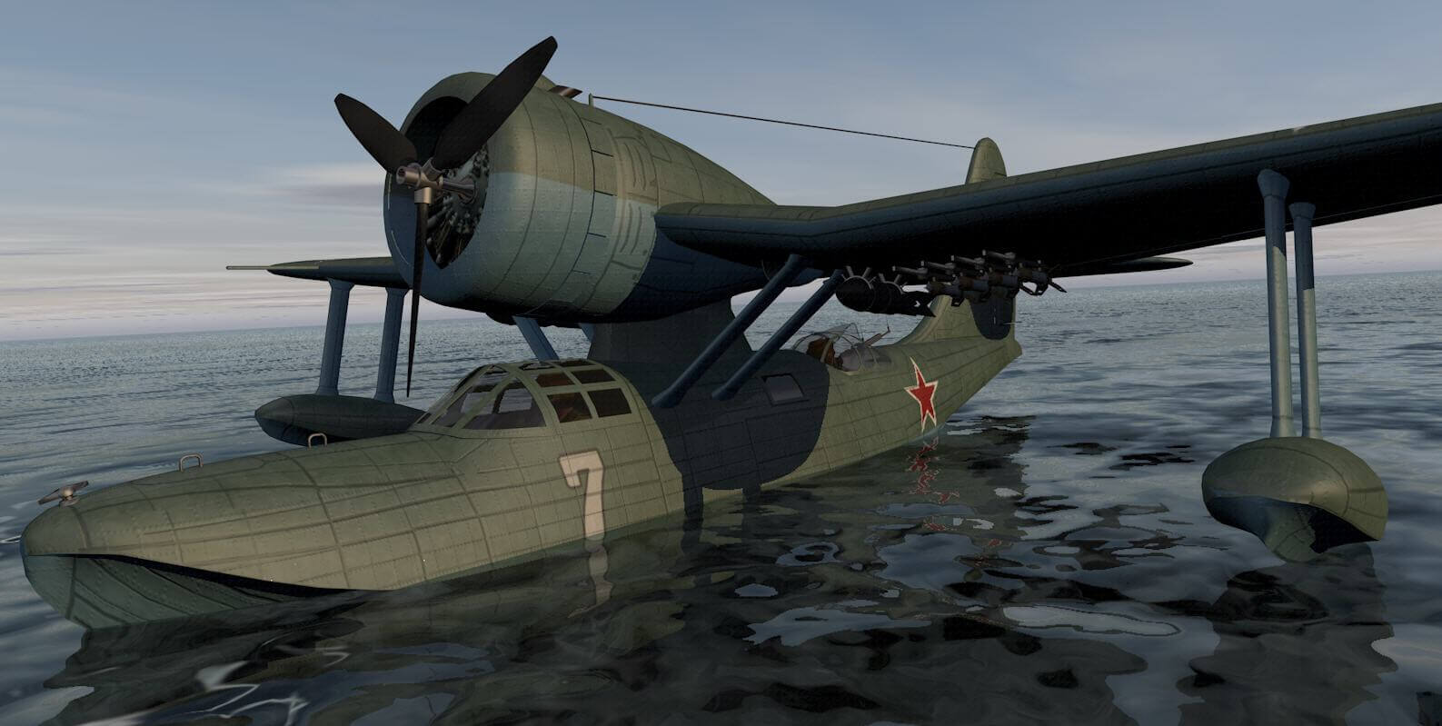 Beriev Be-4 or KOR-2 3D Model by ChipBassChaos