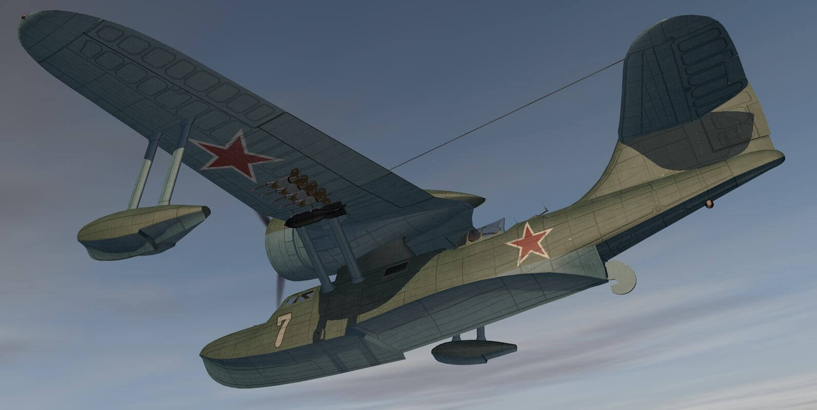 Beriev Be-4 or KOR-2 3D Model by ChipBassChaos
