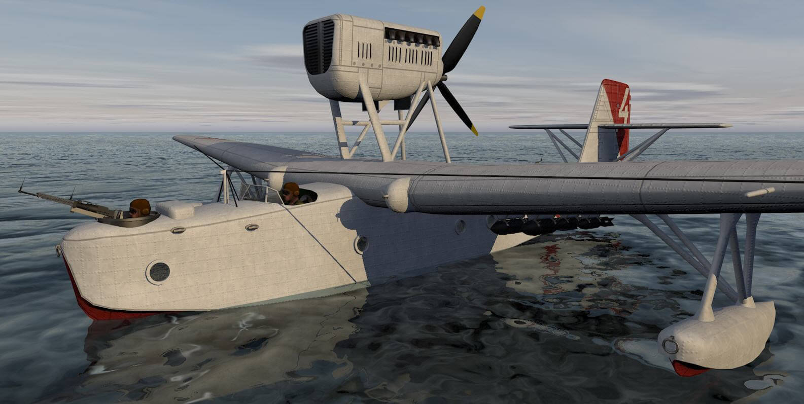 Beriev MBR-2M-17 - 3D Model by ChipBassChaos