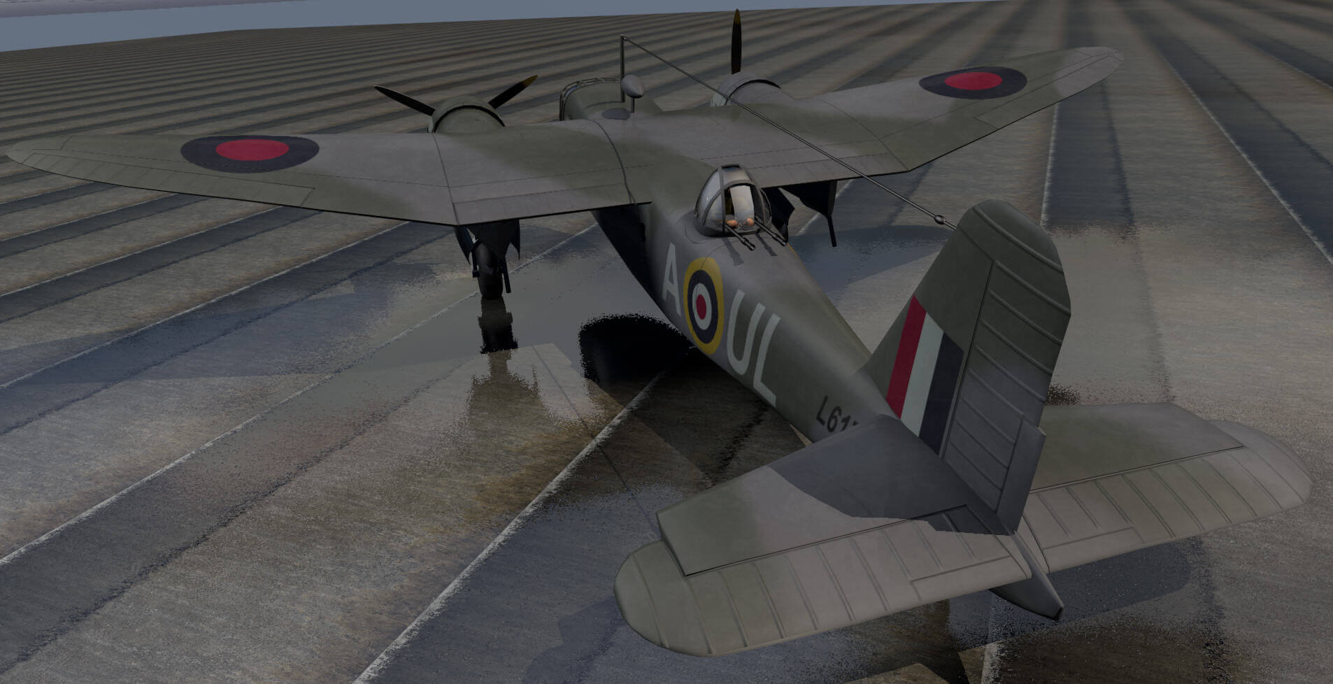 Blackburn Botha Mk-1 3D Model by ChipBassChaos