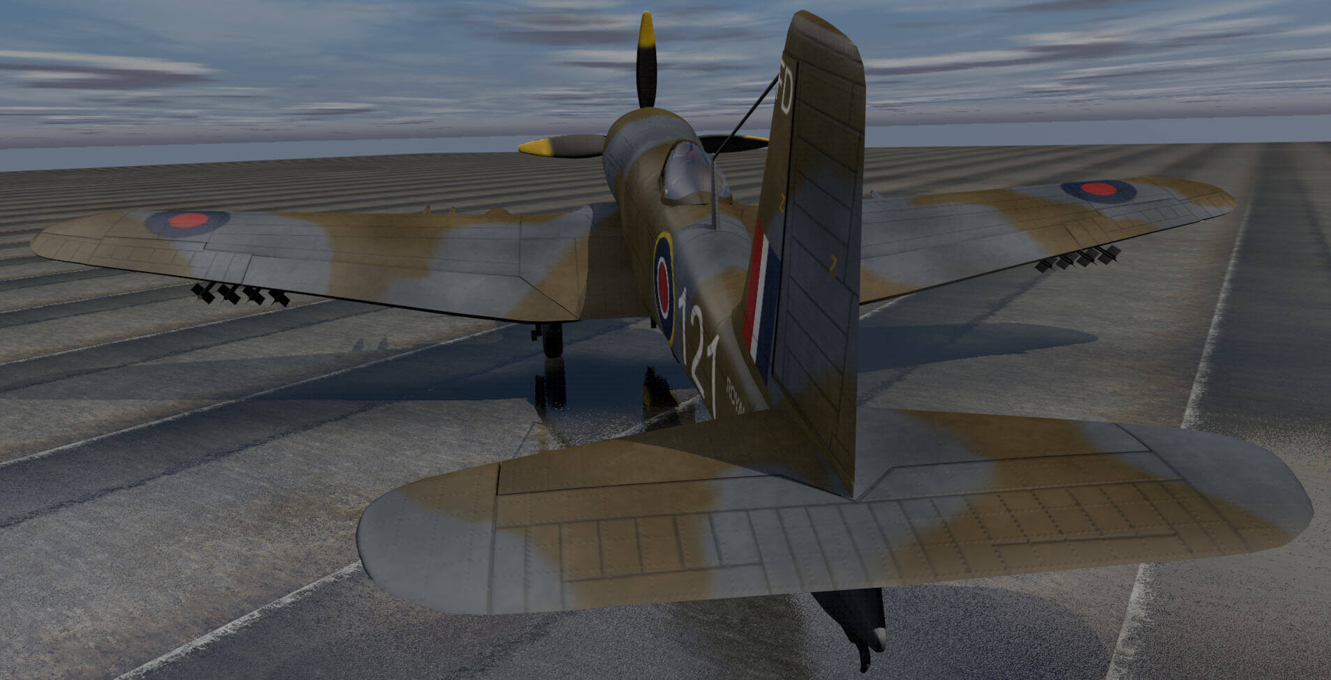 Blackburn Firebrand TF Mk-5 3D Model by ChipBassChaos