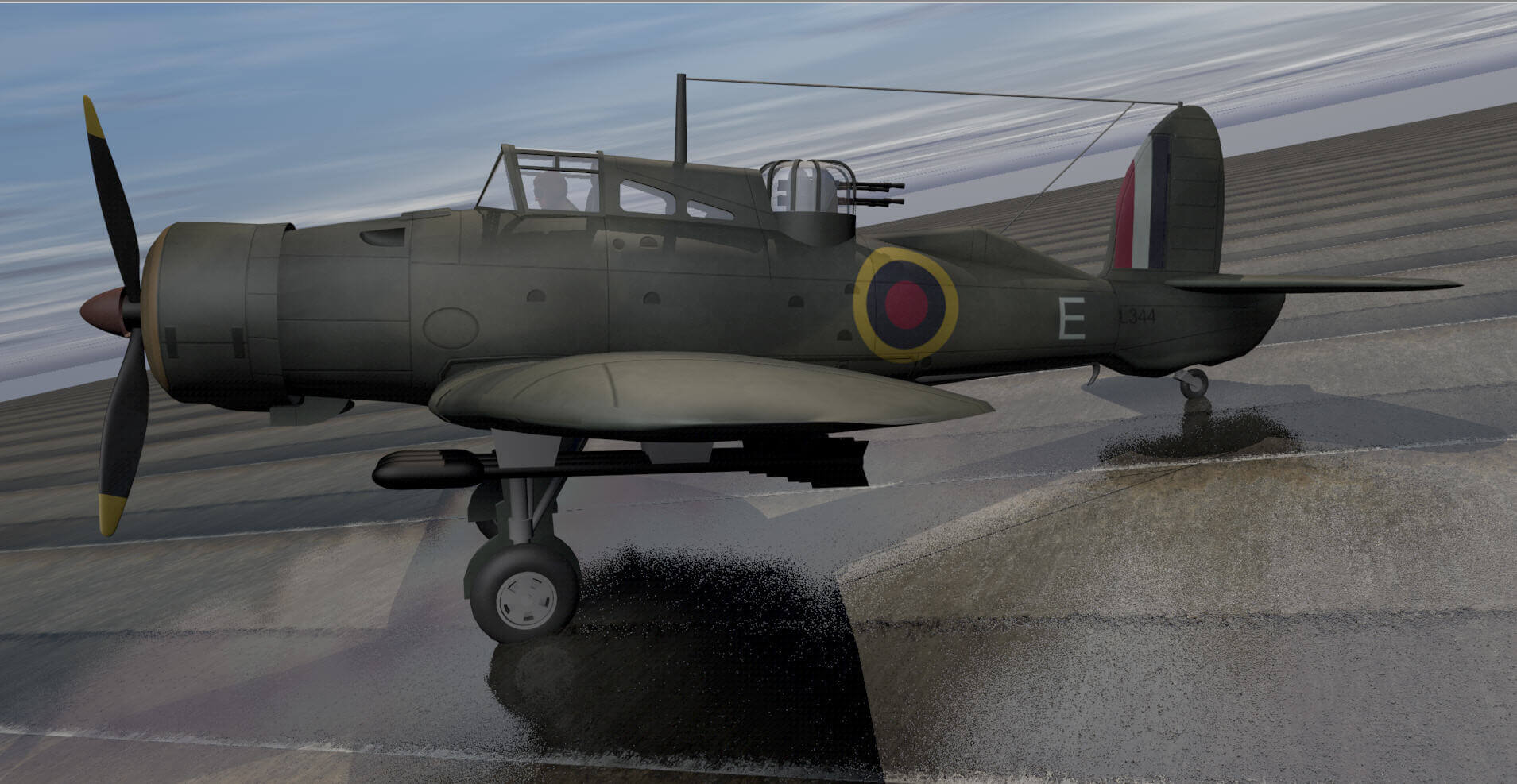 Blackburn Roc Mk-1 3D Model by ChipBassChaos