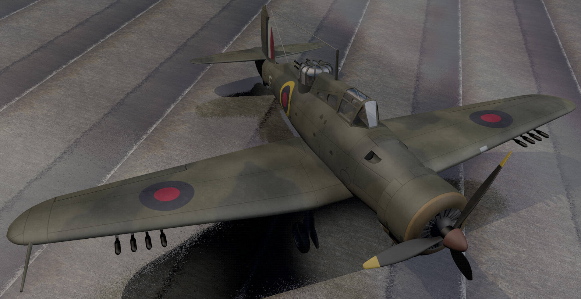 Blackburn Roc Mk-1 3D Model by ChipBassChaos
