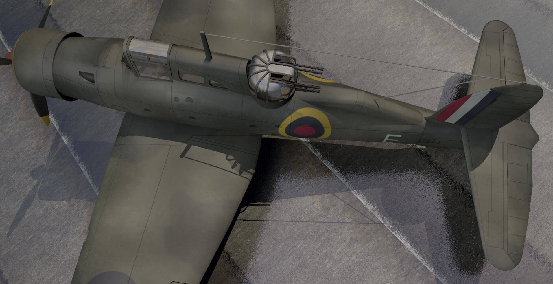 Blackburn Roc Mk-1 3D Model by ChipBassChaos