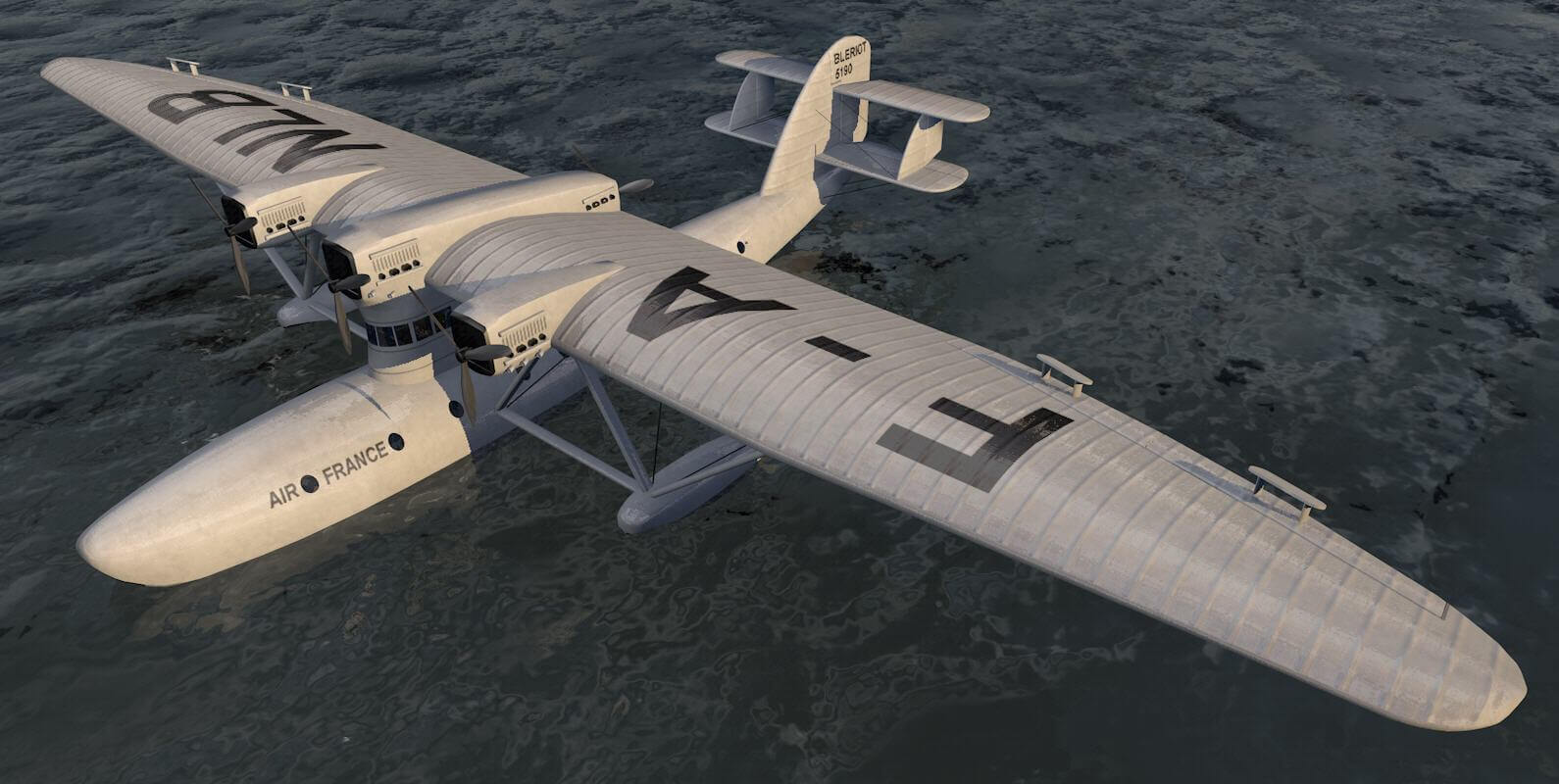 Bleriot 5190 - 3D Model by ChipBassChaos