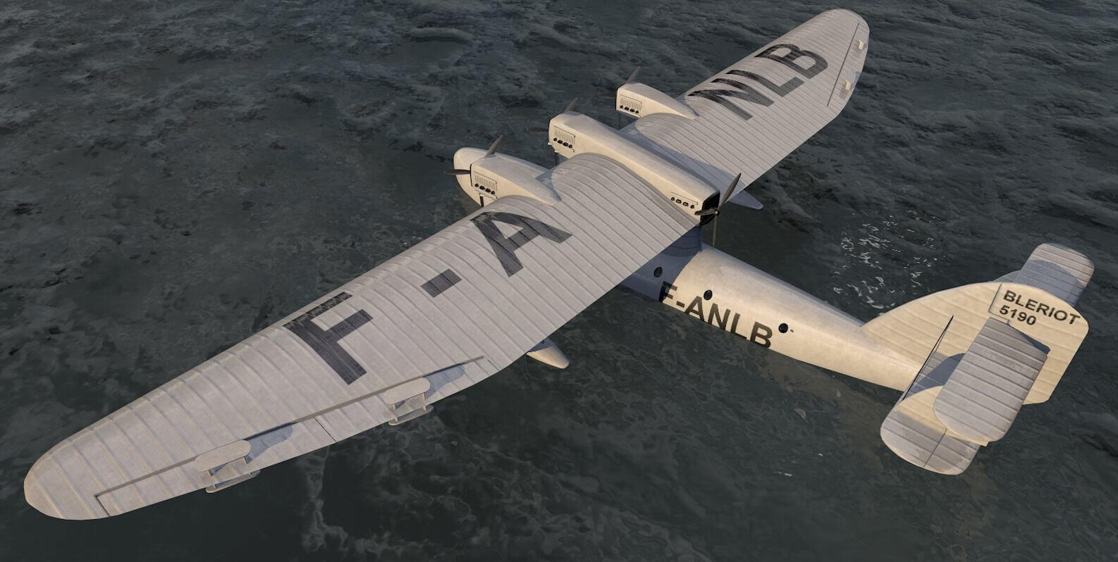 Bleriot 5190 - 3D Model by ChipBassChaos