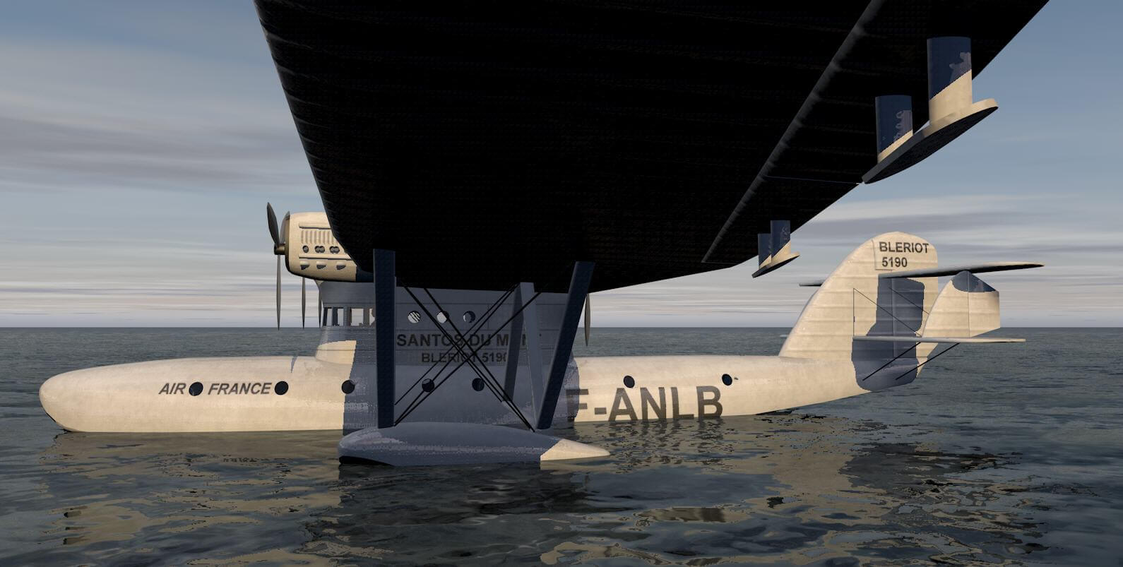 Bleriot 5190 - 3D Model by ChipBassChaos