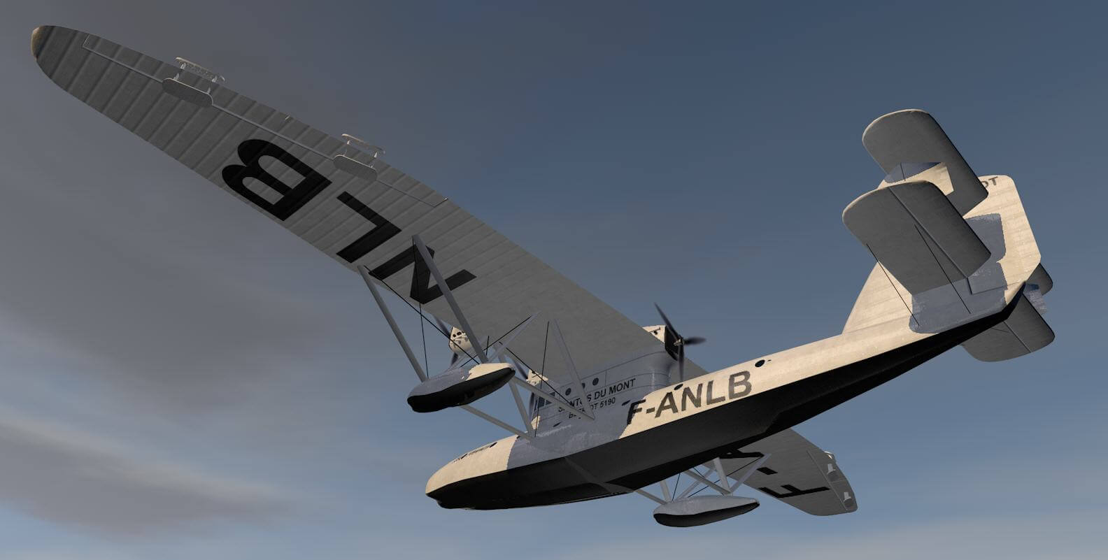 Bleriot 5190 - 3D Model by ChipBassChaos