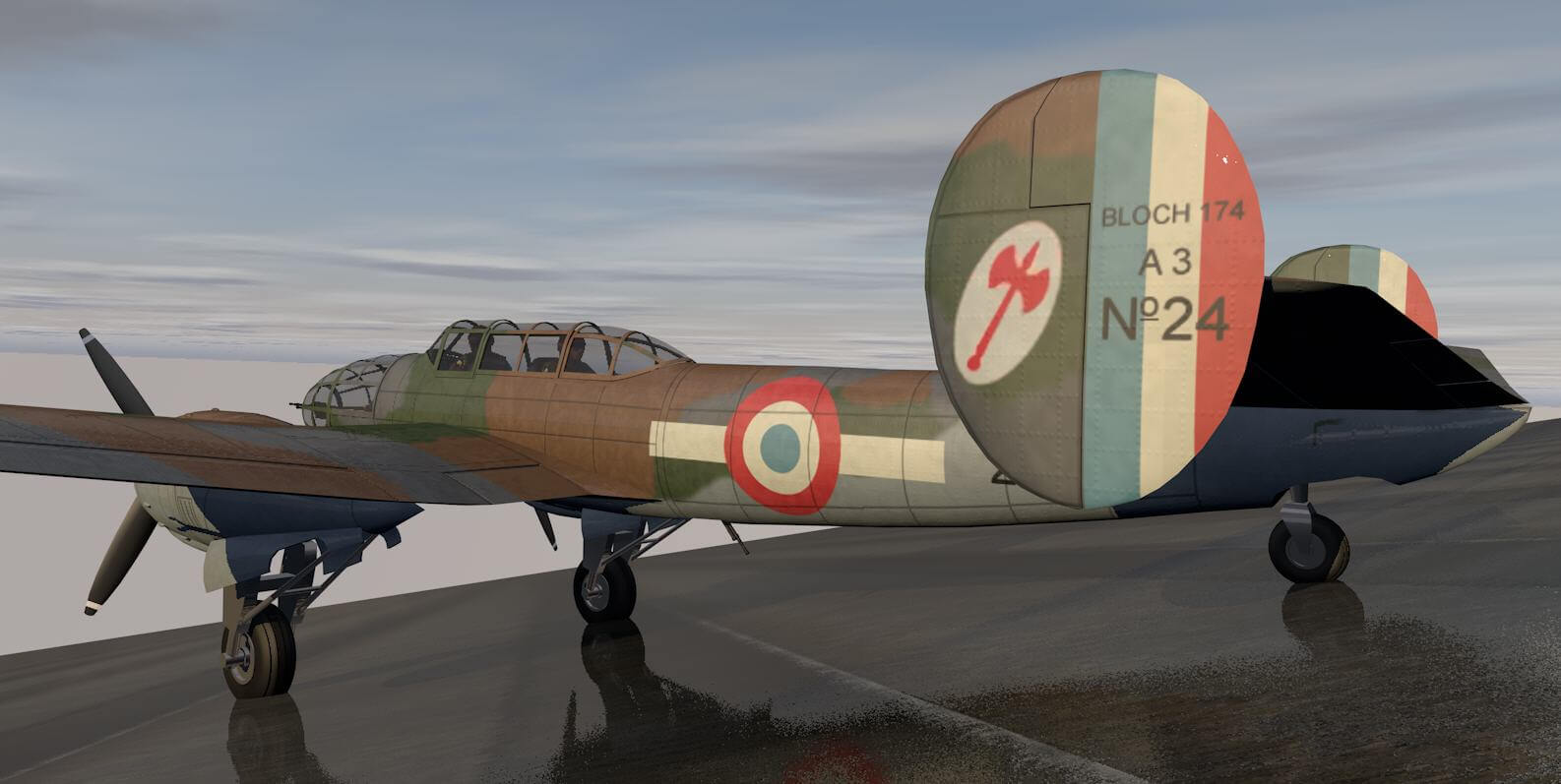 Bloch MB-174 3D Model by ChipBassChaos