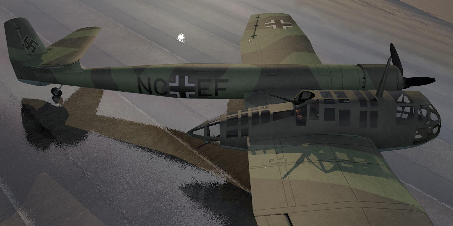 Blohm Und Voss BV-141B 3D Model by ChipBassChaos