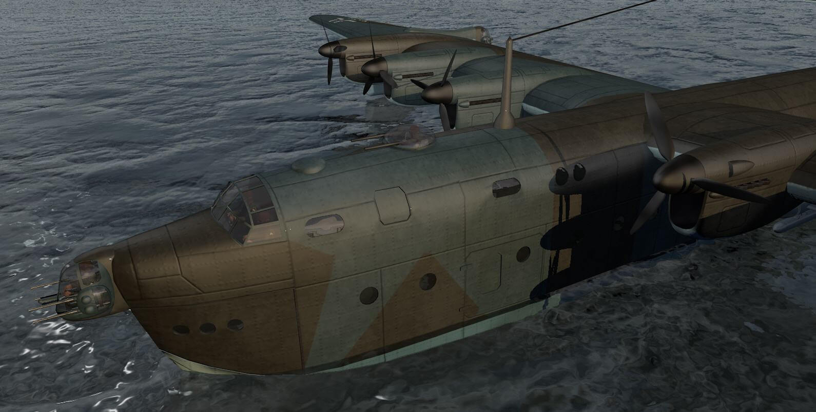 Blohm Und Voss Bv-238C 3D Model by ChipBassChaos