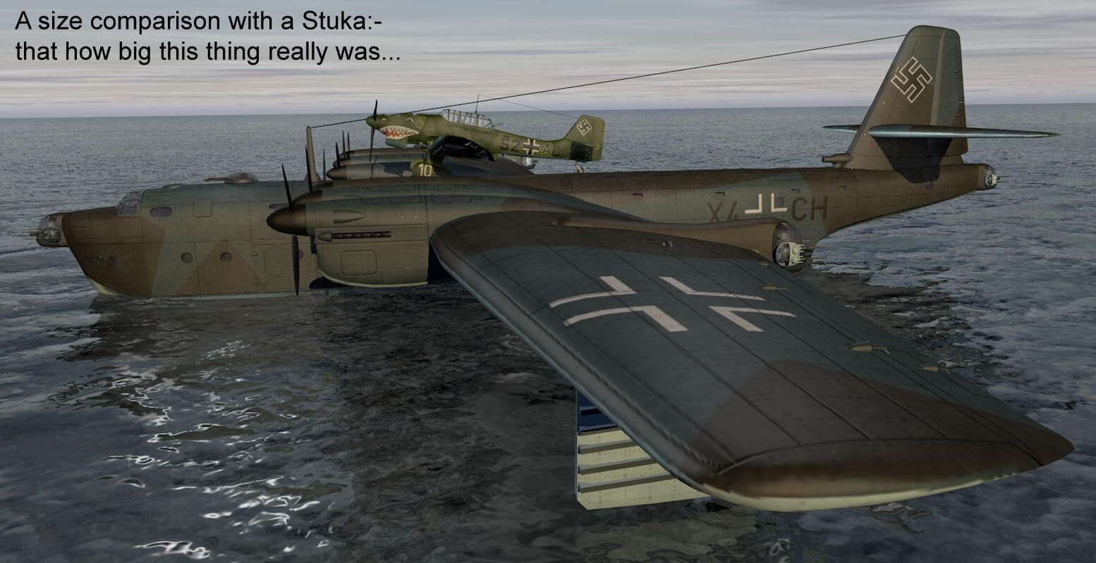 Blohm Und Voss Bv-238C 3D Model by ChipBassChaos