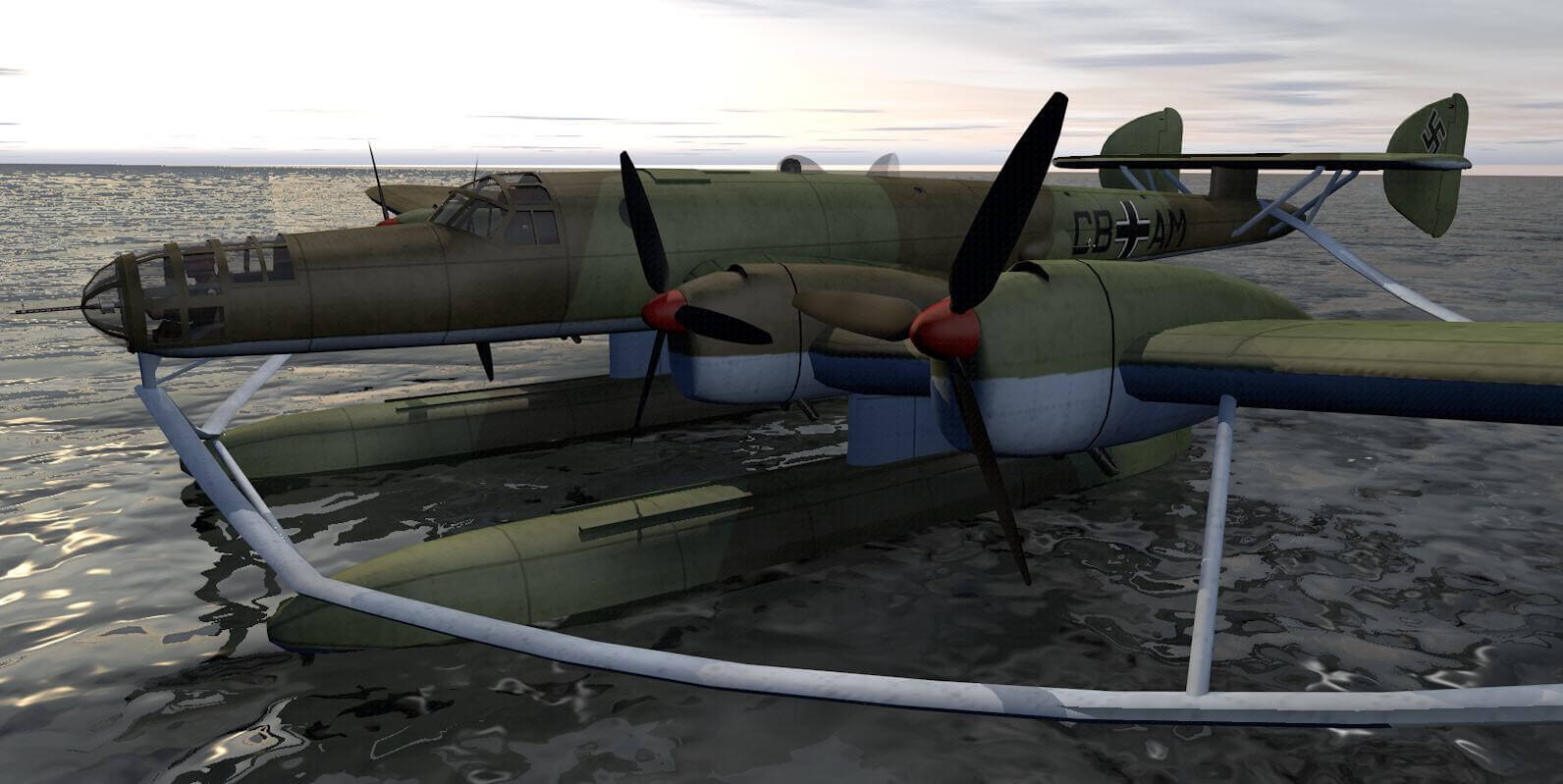 Blohm & Voss Bv-139 B-MS Minensuch 3D Model by ChipBassChaos