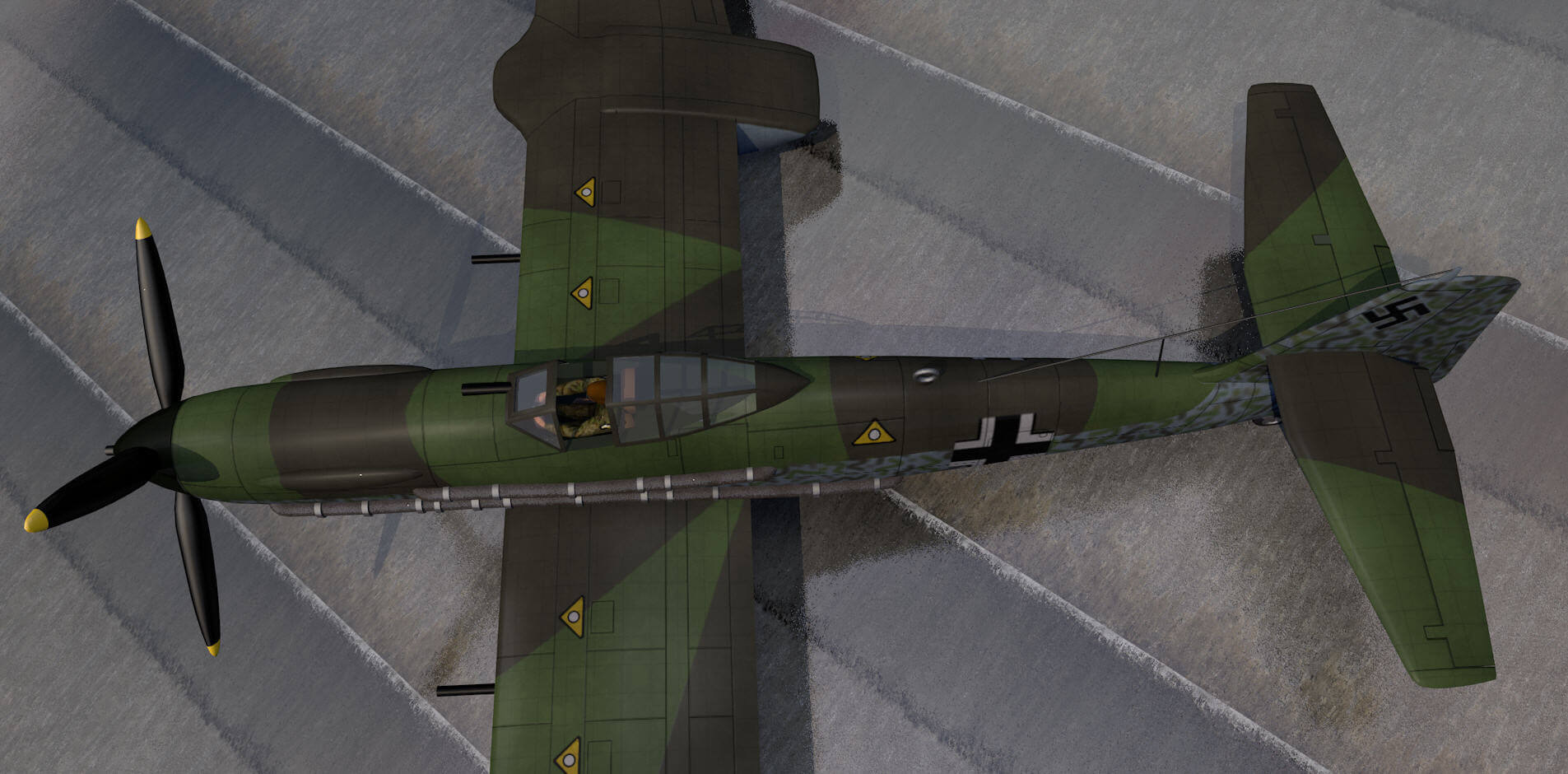Blohm & Voss Bv-155 V1 3D Model by ChipBassChaos