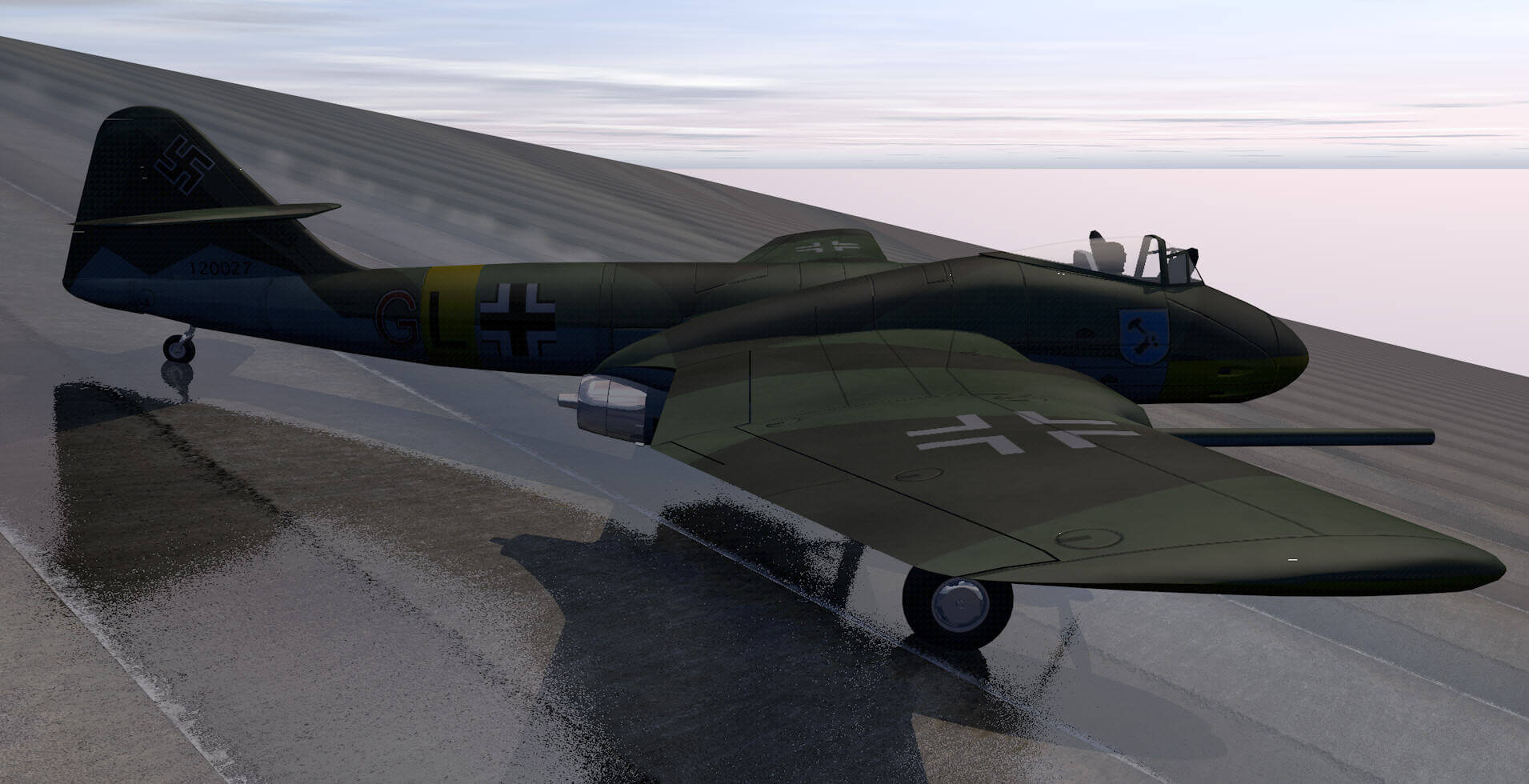 Blohm & Voss Bv-P.194 3D Model by ChipBassChaos