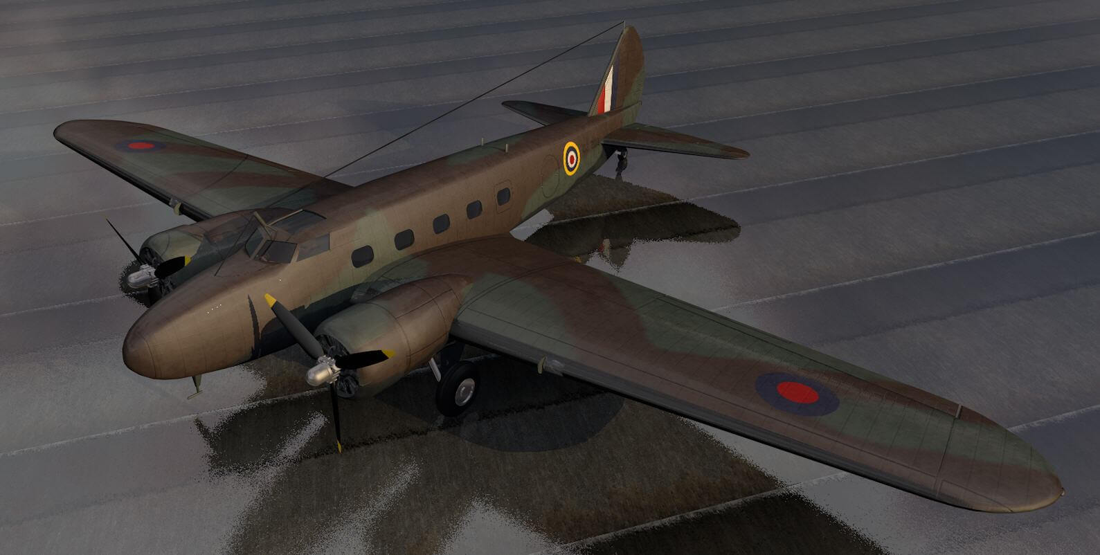 Boeing 247 (C-73) Airliner 3D Model by ChipBassChaos