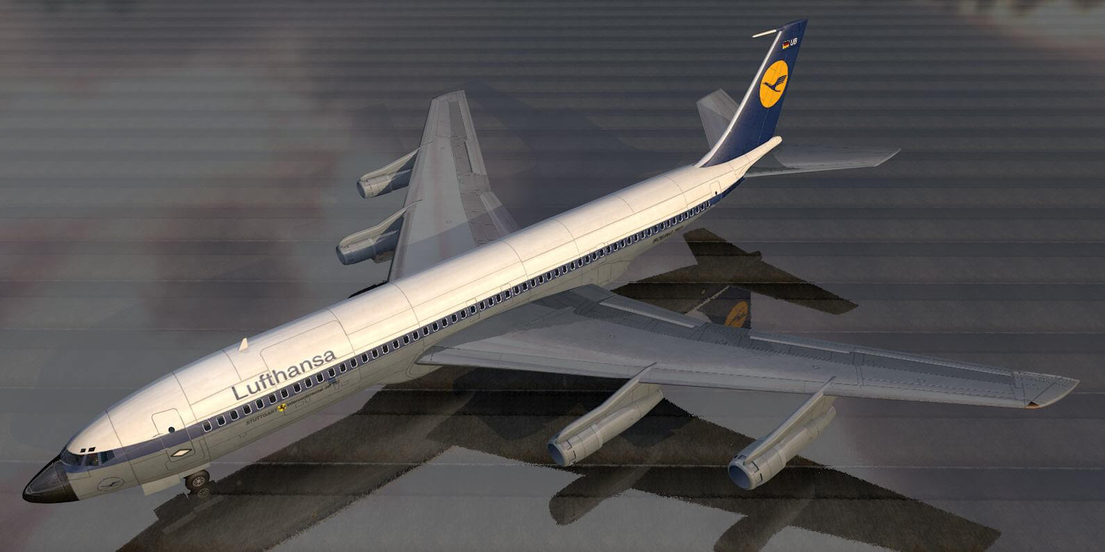 Boeing 707-320C 3D Model by ChipBassChaos