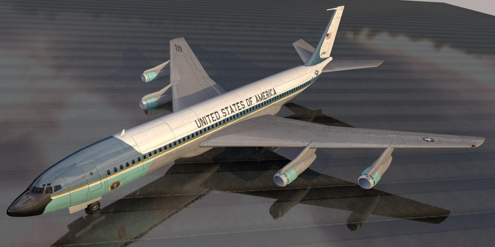 Boeing 707-320C 3D Model by ChipBassChaos
