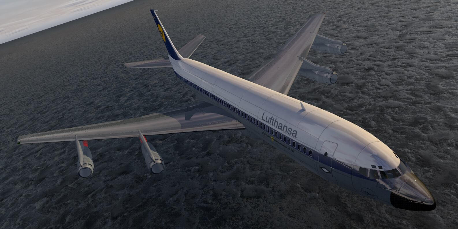 Boeing 707-320C 3D Model by ChipBassChaos