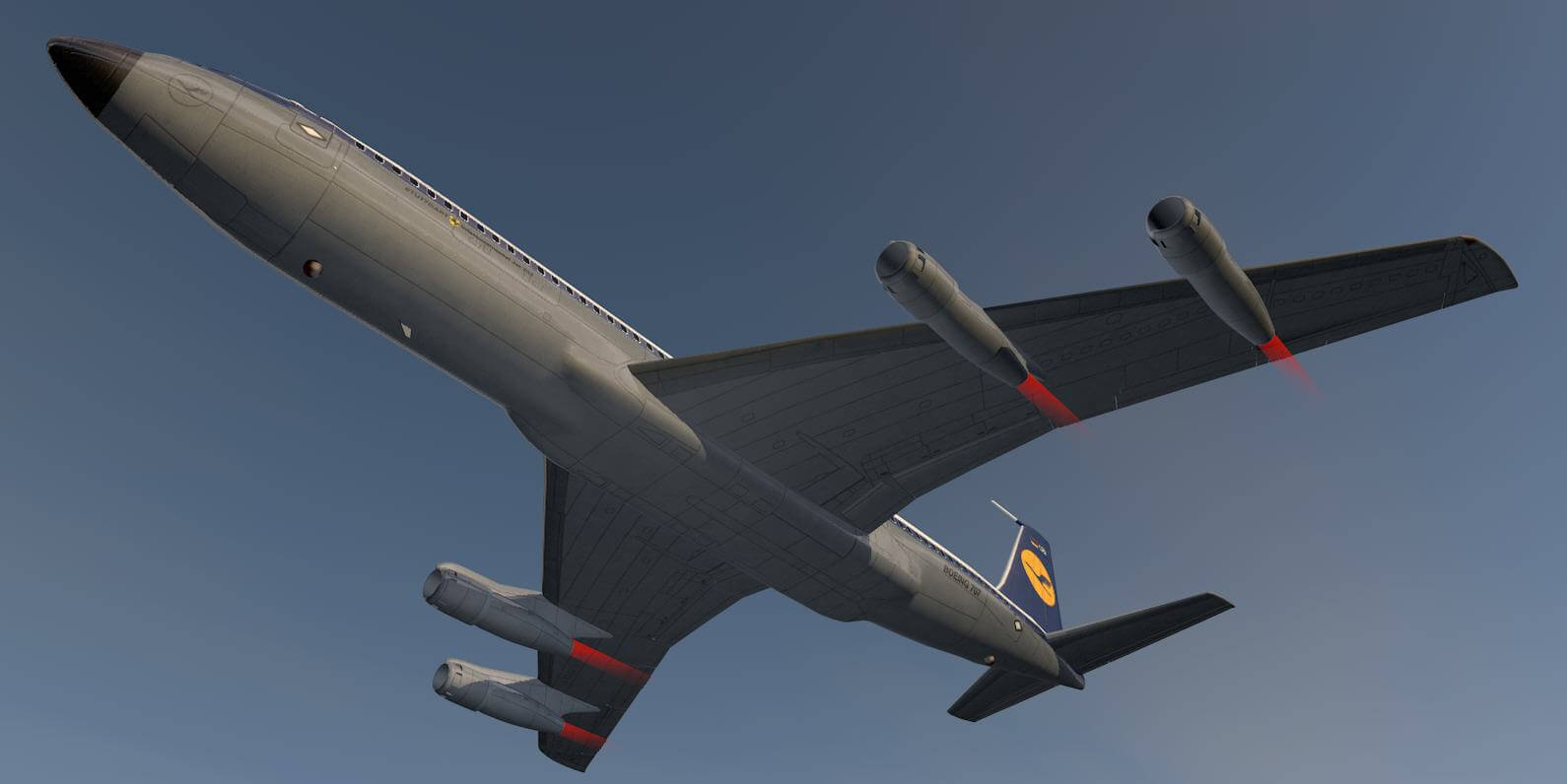 Boeing 707-320C 3D Model by ChipBassChaos