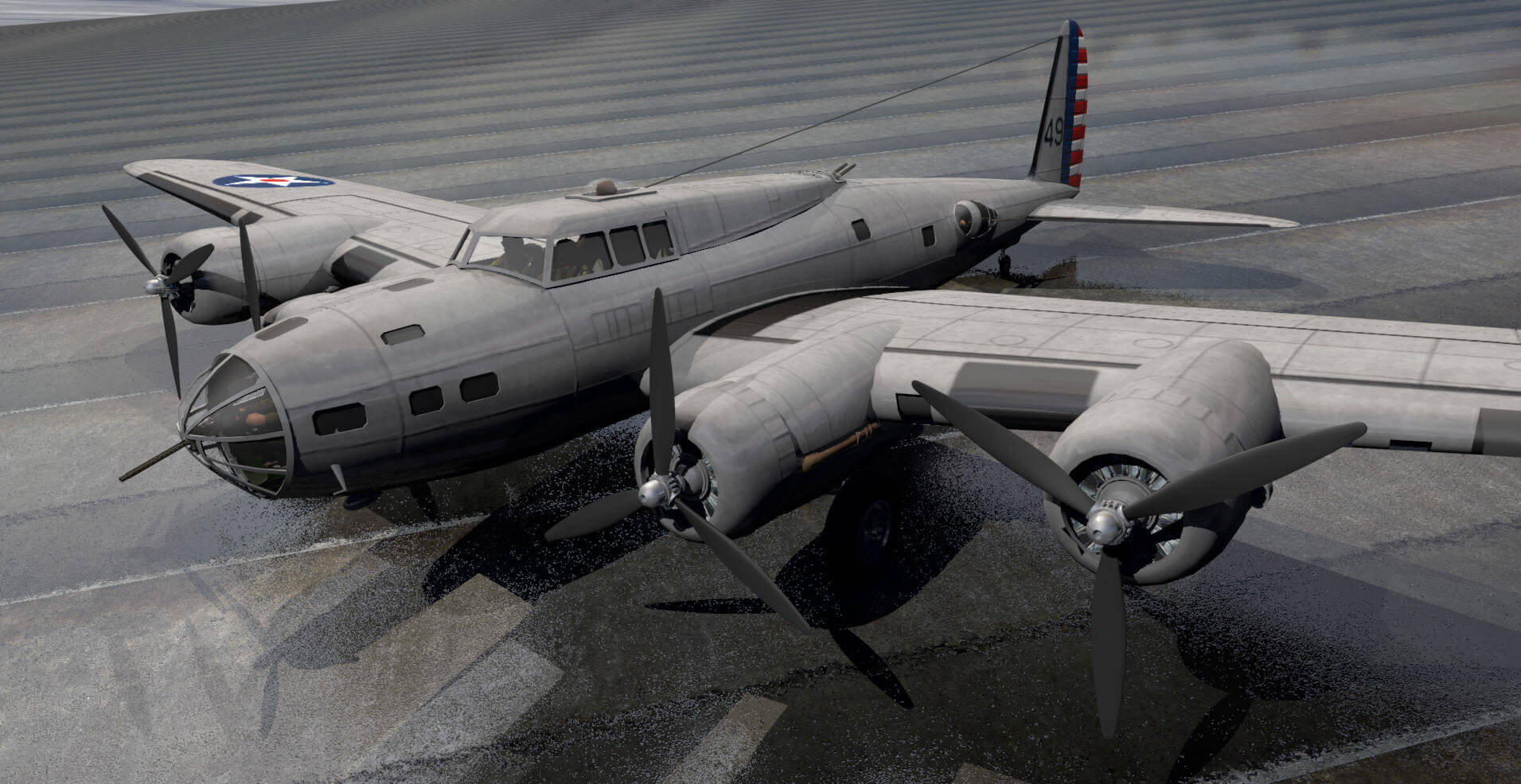 Boeing B-17D Fortress 3D Model by ChipBassChaos