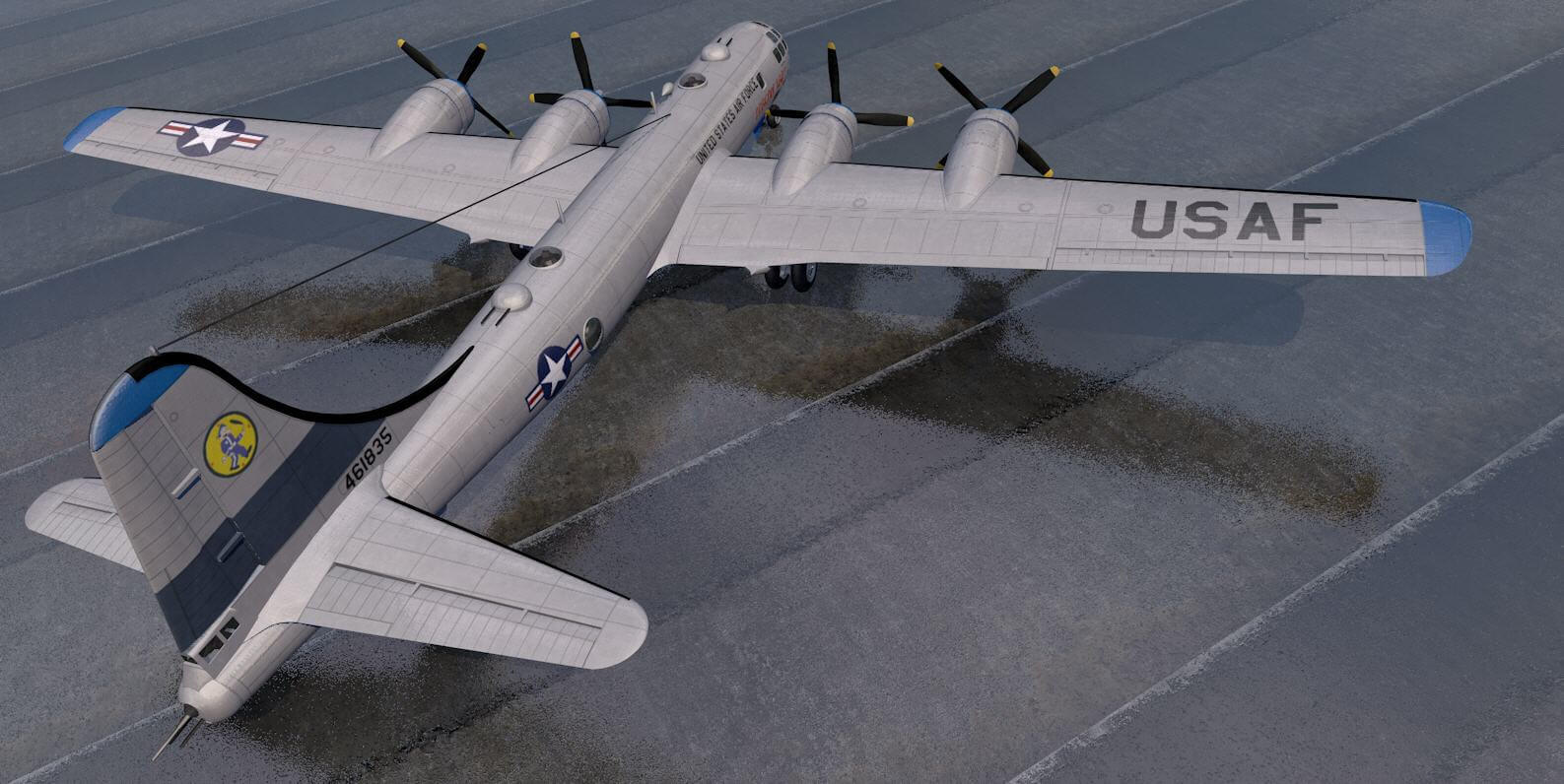 Boeing B-29 Superfortress 3D Model by ChipBassChaos