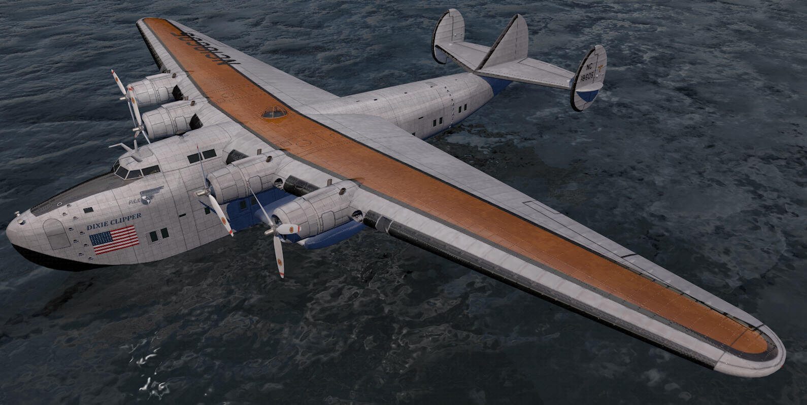 Boeing B-314 (C-98) Clipper 3D Model by ChipBassChaos