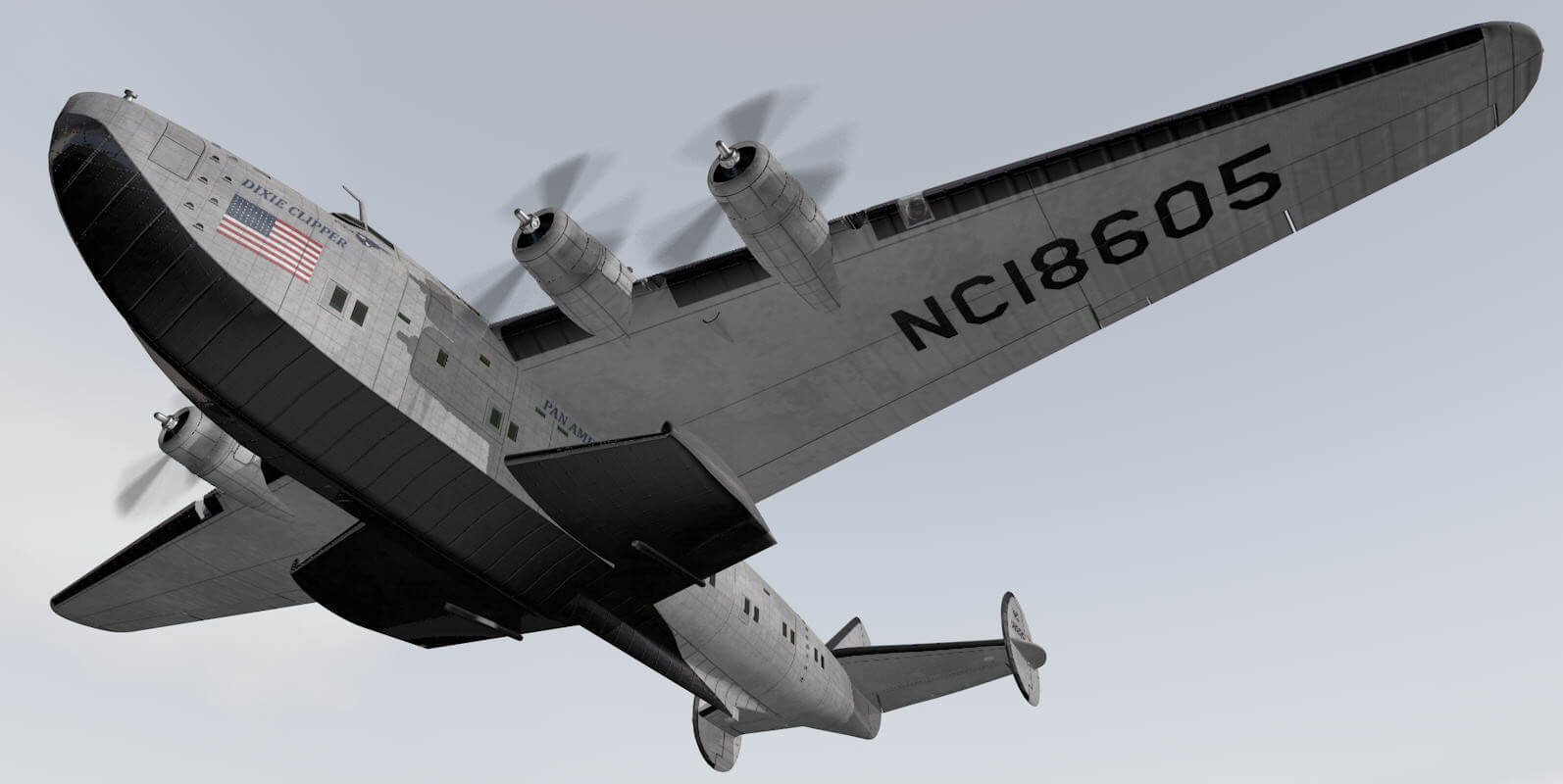 Boeing B-314 (C-98) Clipper 3D Model by ChipBassChaos