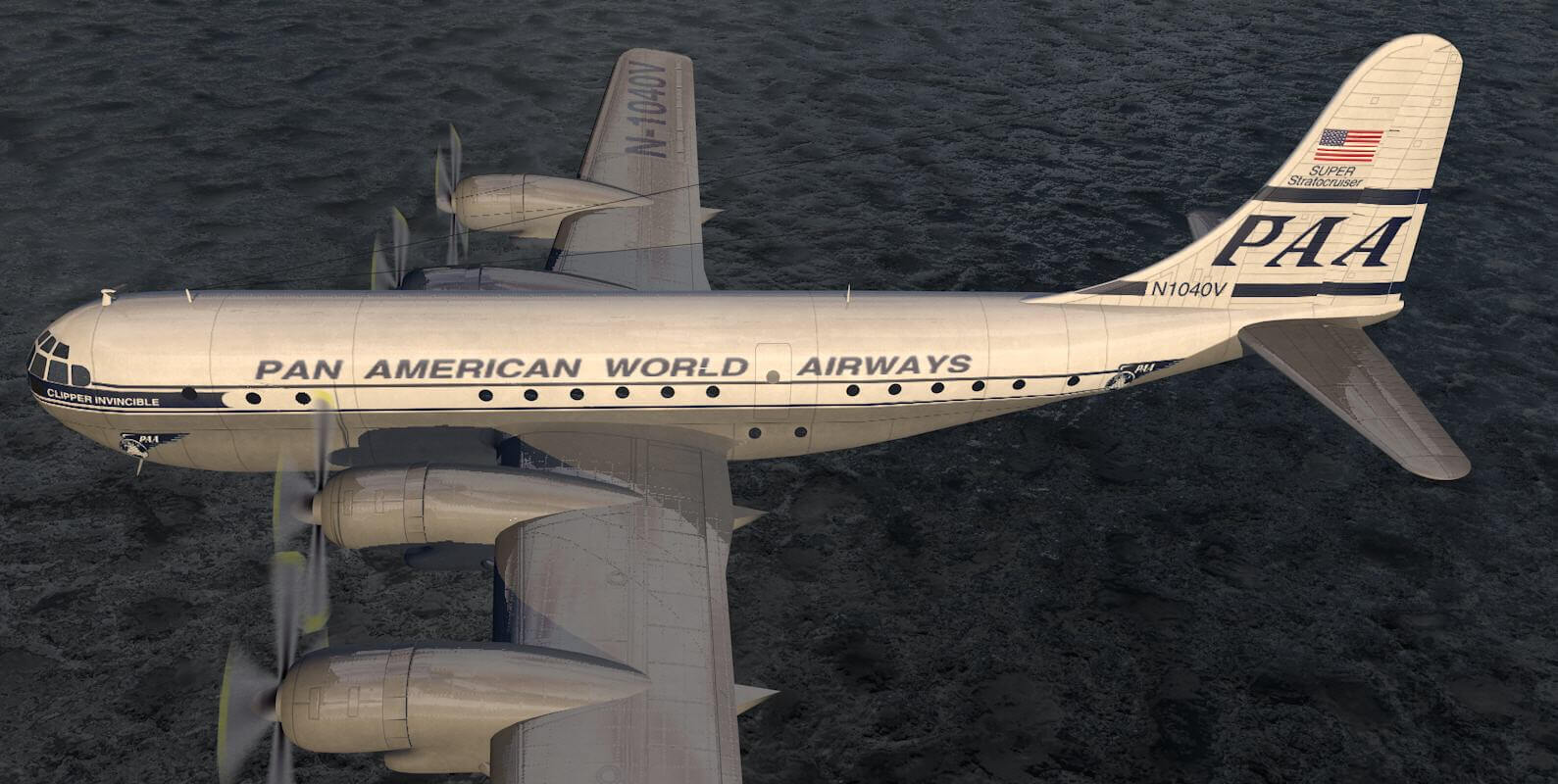 Boeing B-377 Stratocruiser 3D Model by ChipBassChaos