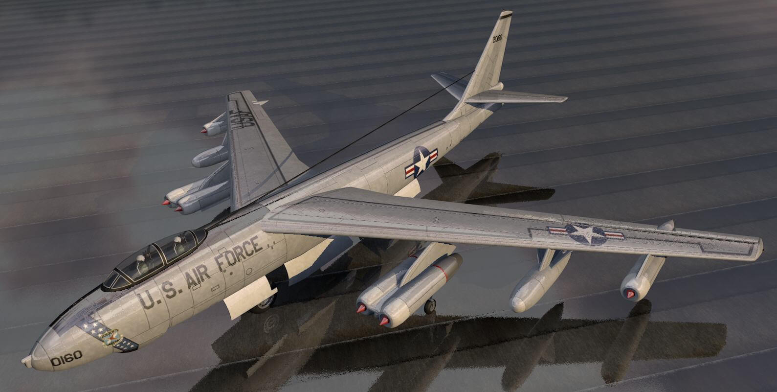Boeing B-47E Stratojet 3D Model by ChipBassChaos