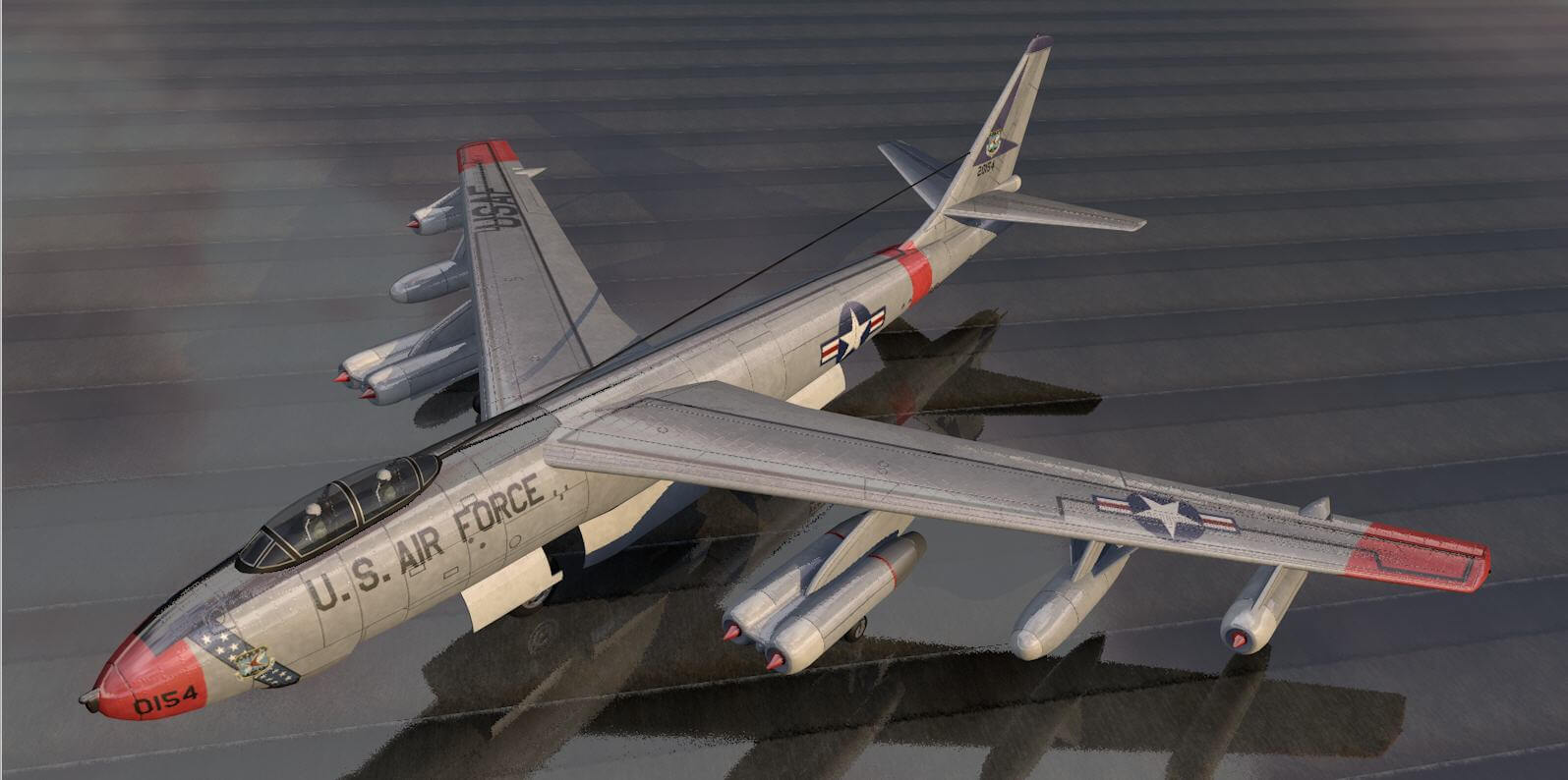 Boeing B-47E Stratojet 3D Model by ChipBassChaos