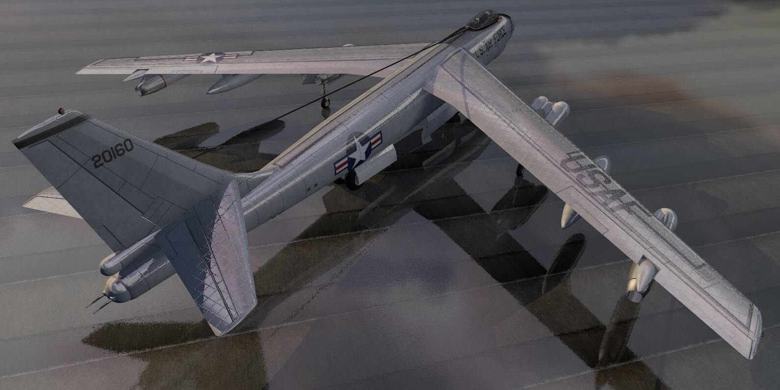 Boeing B-47E Stratojet 3D Model by ChipBassChaos