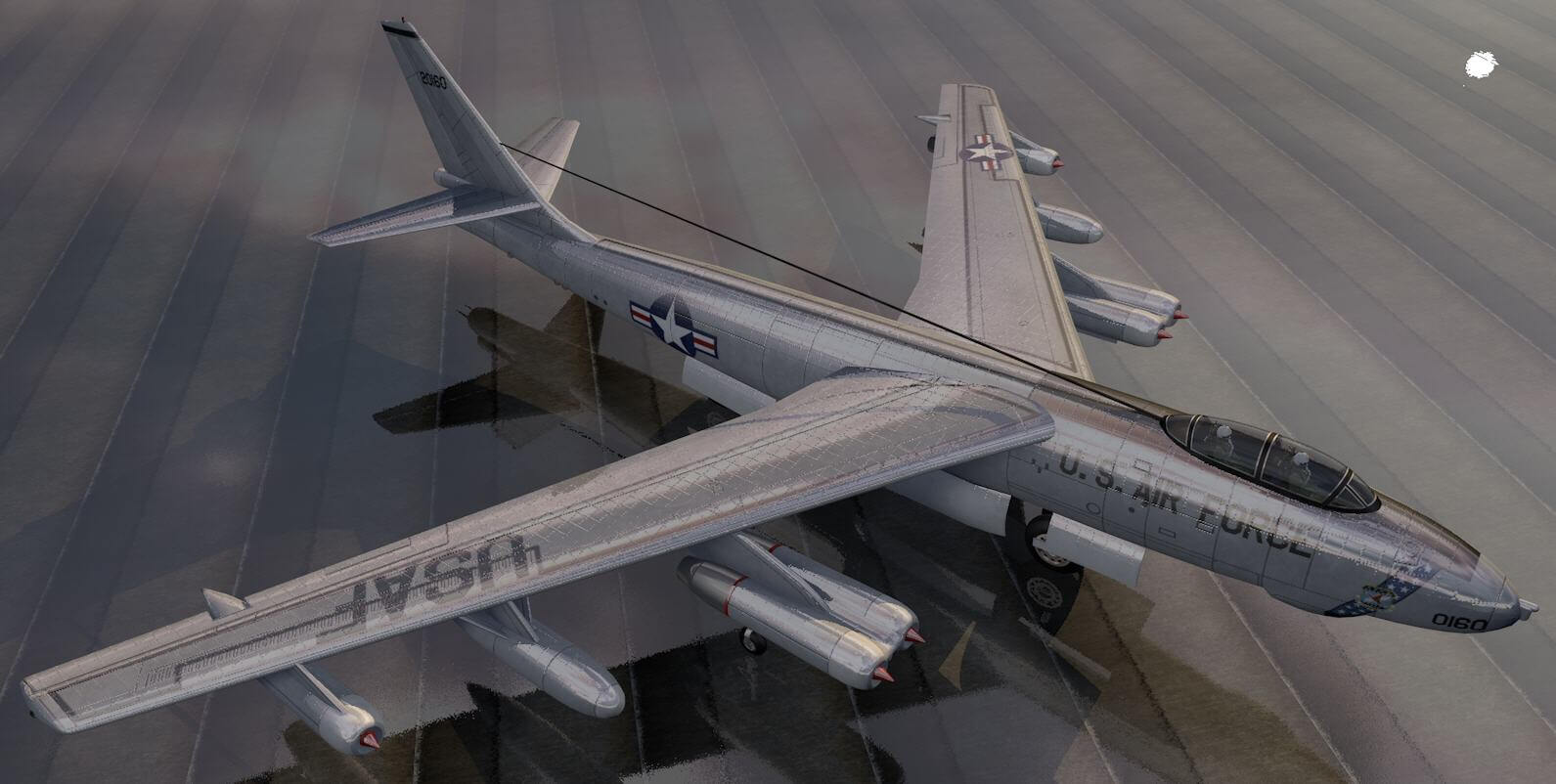Boeing B-47E Stratojet 3D Model by ChipBassChaos
