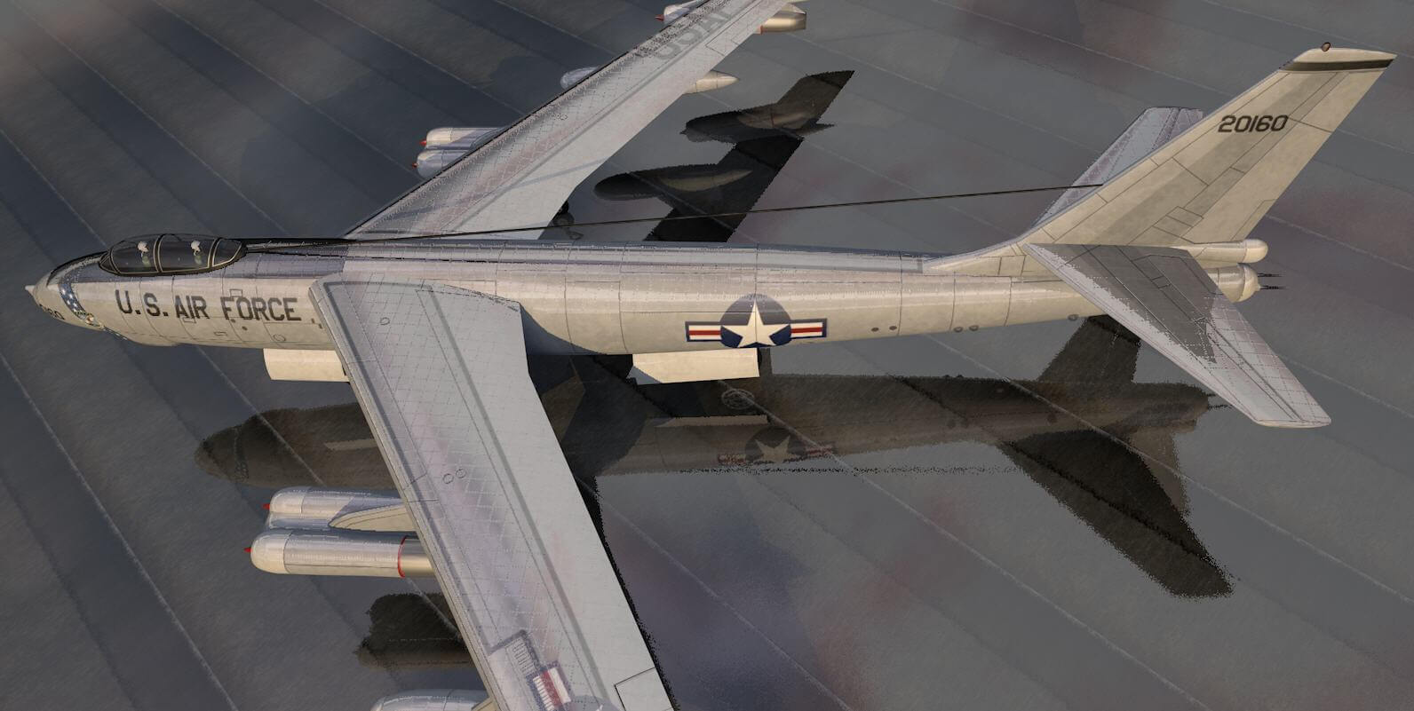 Boeing B-47E Stratojet 3D Model by ChipBassChaos