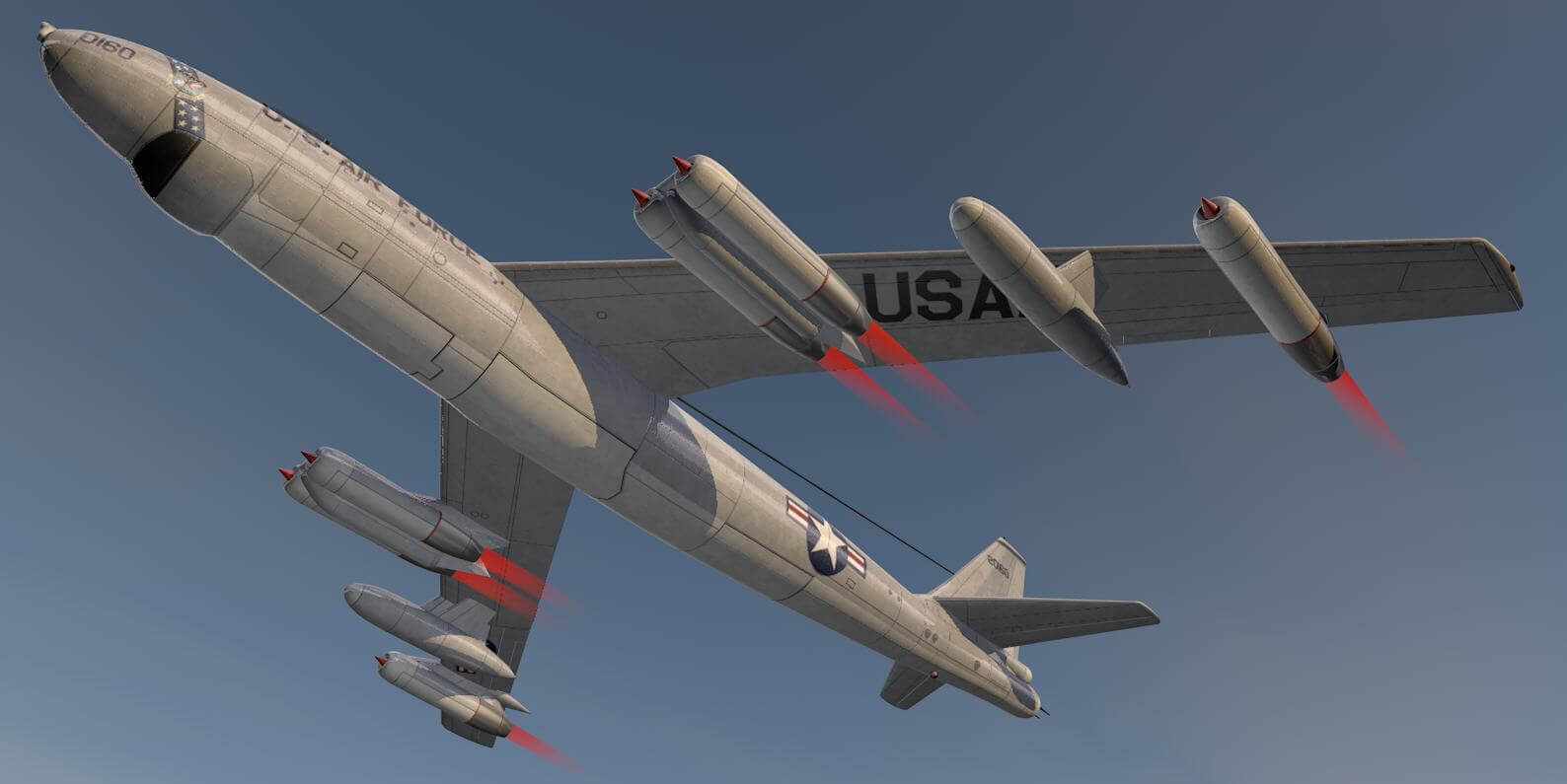 Boeing B-47E Stratojet 3D Model by ChipBassChaos
