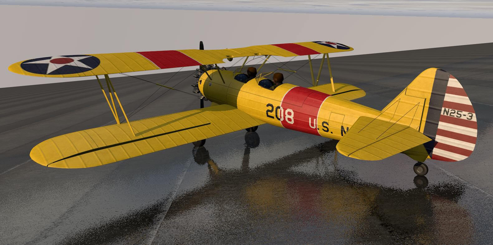 Boeing PT-17 Stearman 3D Model by ChipBassChaos