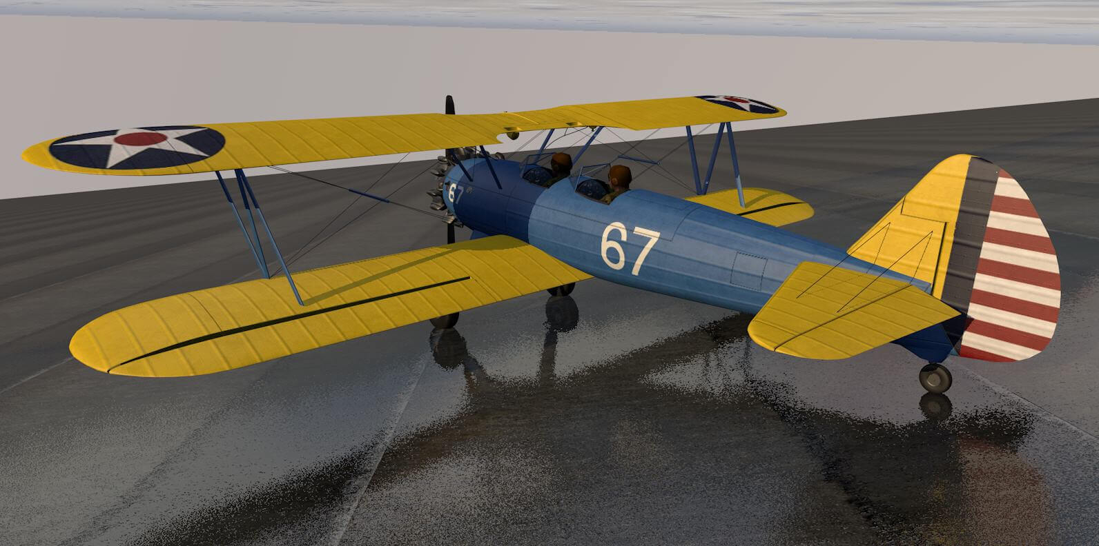 Boeing PT-17 Stearman 3D Model by ChipBassChaos