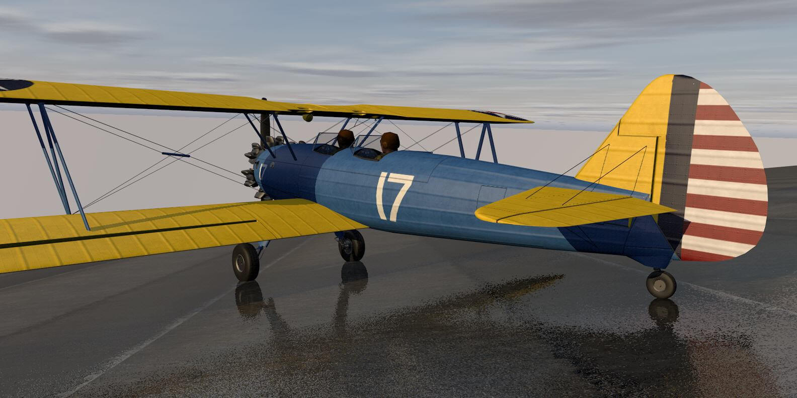 Boeing PT-17 Stearman 3D Model by ChipBassChaos