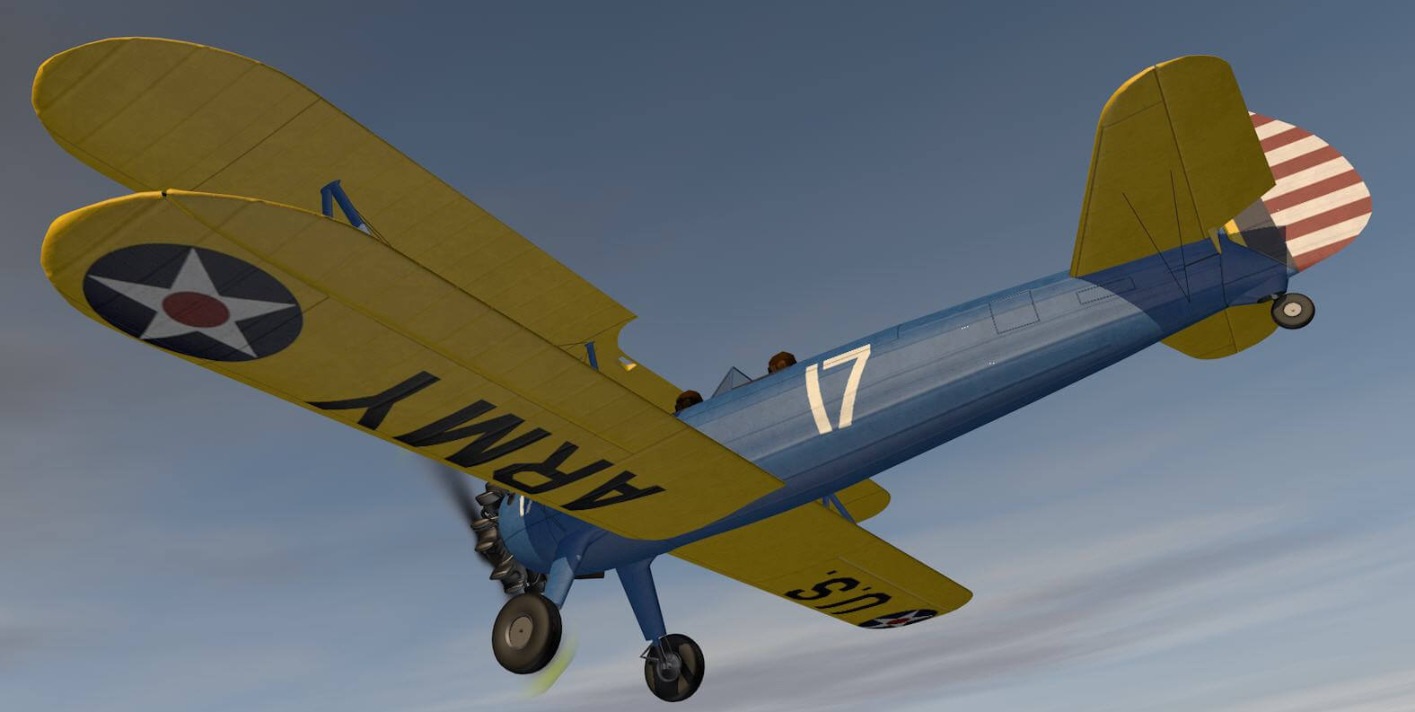 Boeing PT-17 Stearman 3D Model by ChipBassChaos