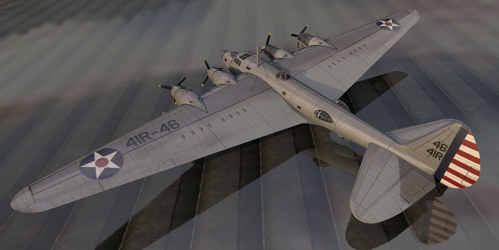 Boeing XB-15 3D Model by ChipBassChaos