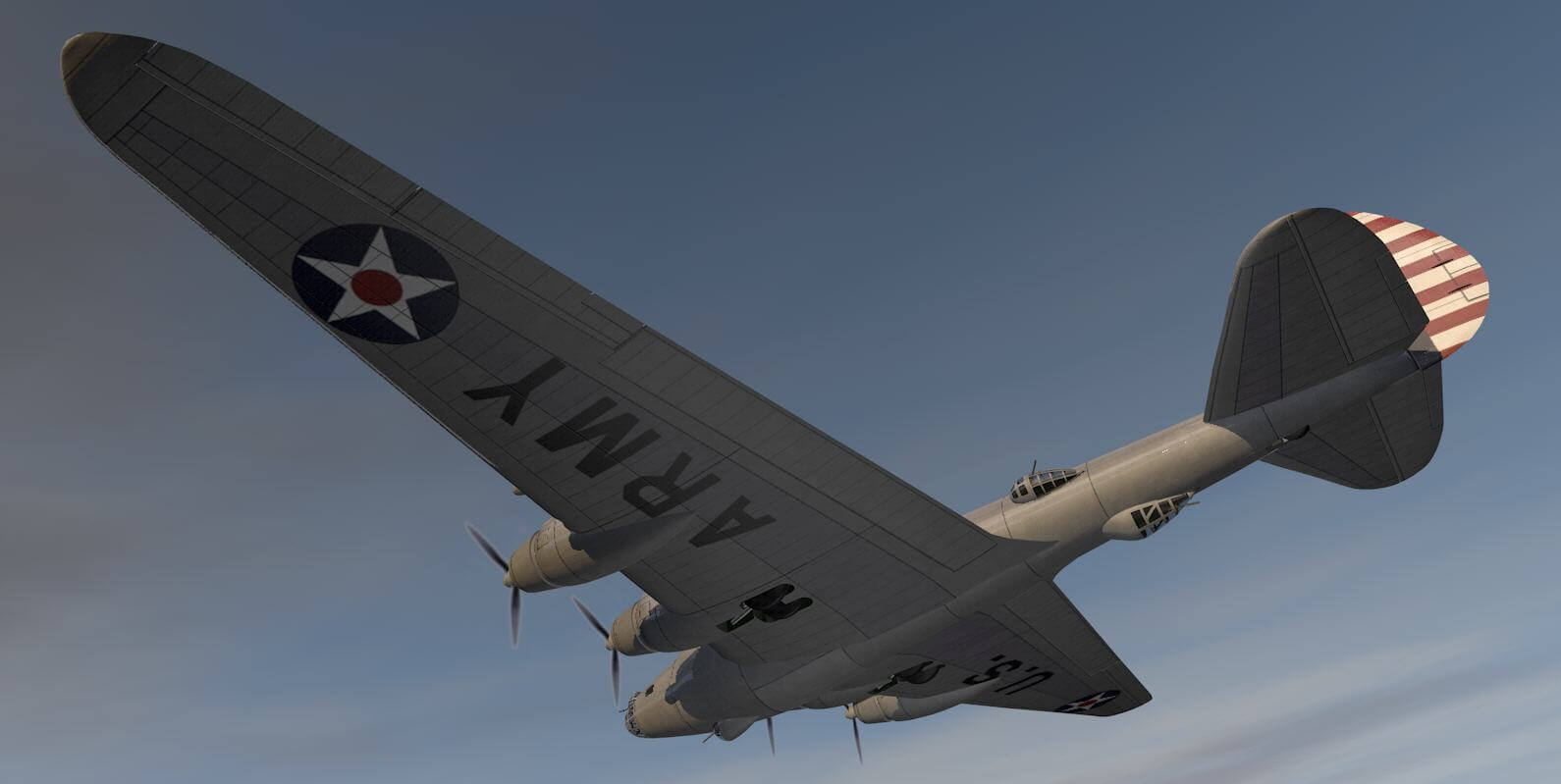 Boeing XB-15 3D Model by ChipBassChaos