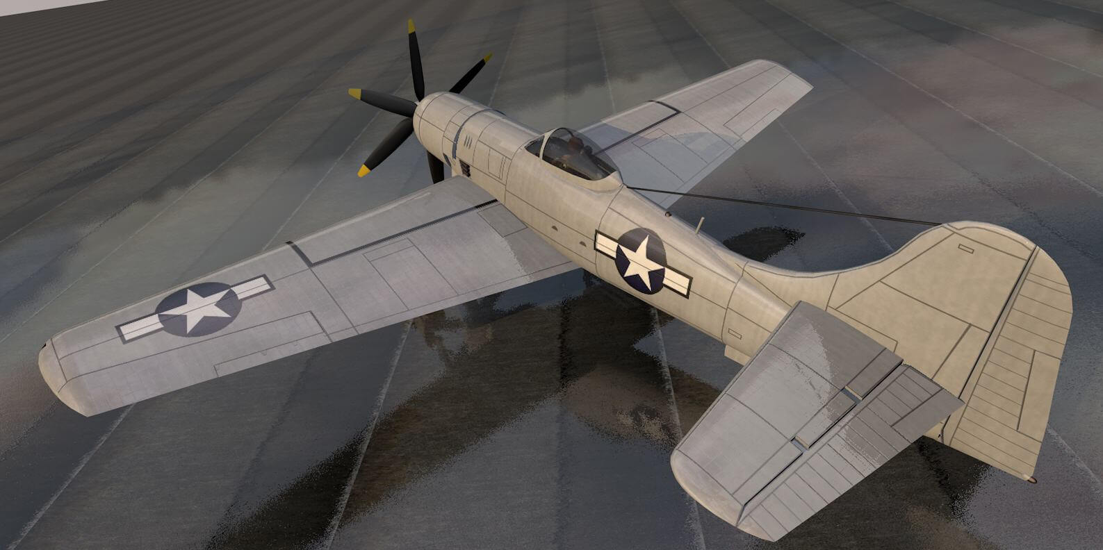 Boeing Xf8B-1 3D Model by ChipBassChaos