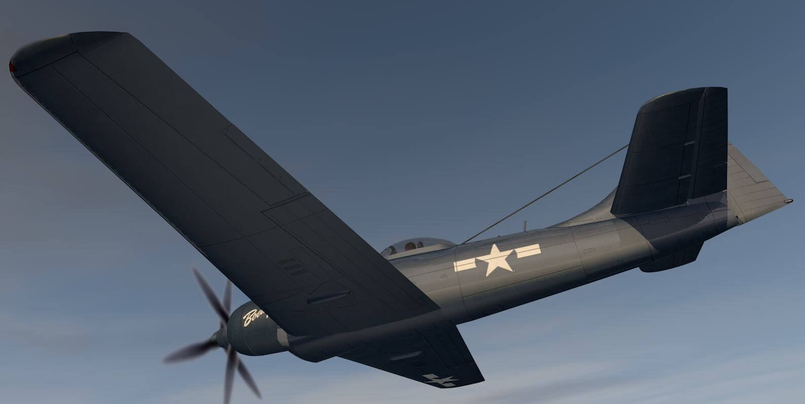 Boeing Xf8B-1 3D Model by ChipBassChaos