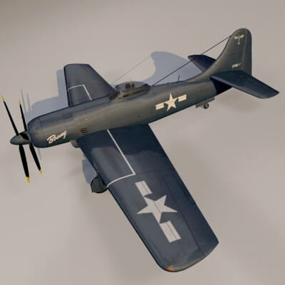 Boeing Xf8B-1 3D Model by ChipBassChaos