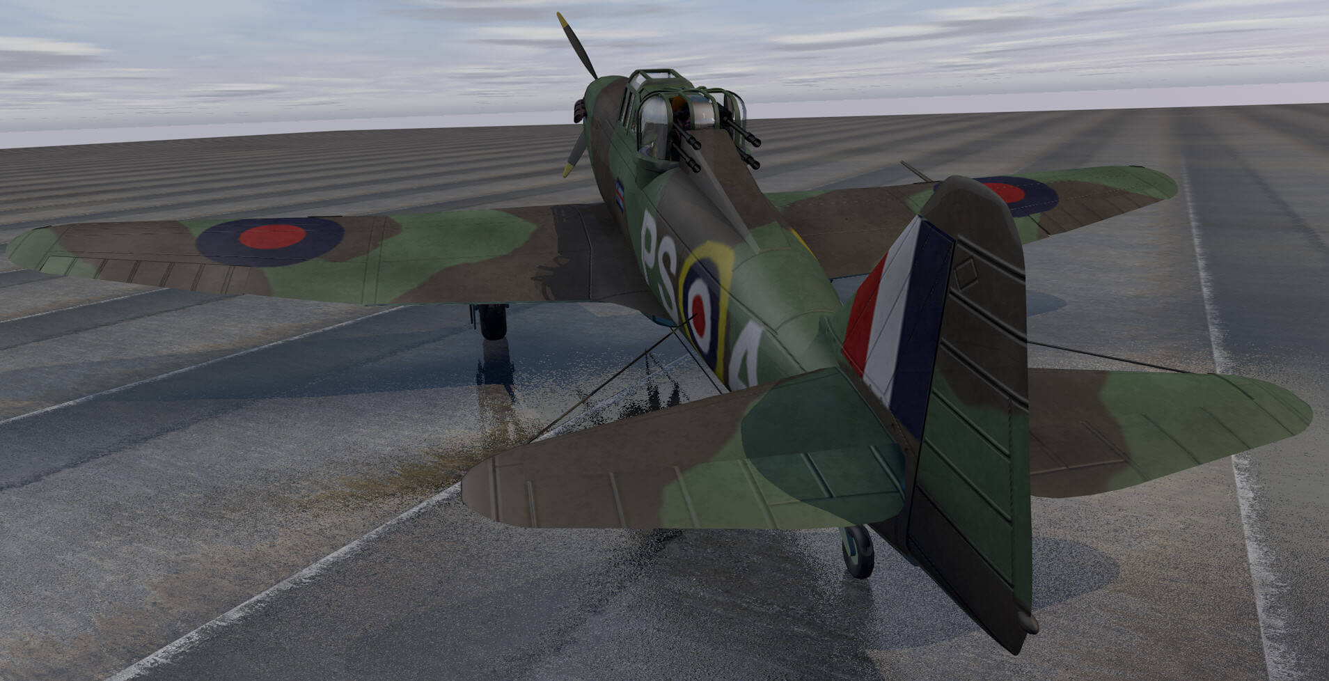 Boulton Paul Defiant Mk-2 3D Model by ChipBassChaos