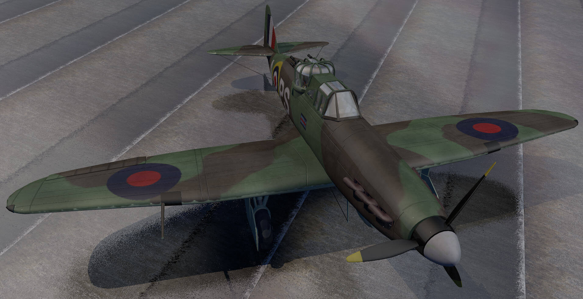 Boulton Paul Defiant Mk-2 3D Model by ChipBassChaos