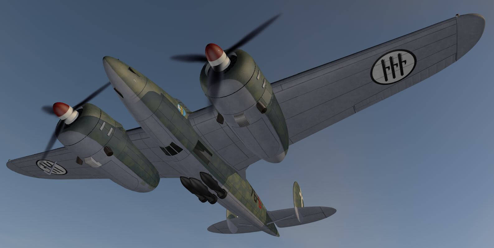 Breda Ba-88 Lince 3D Model by ChipBassChaos