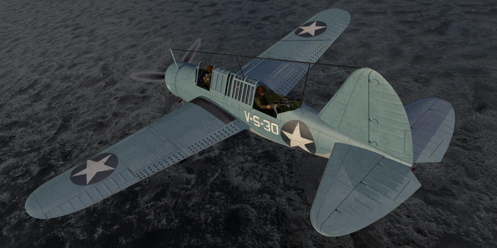 Brewster Sb2A Buccaneer - 3D Model by ChipBassChaos