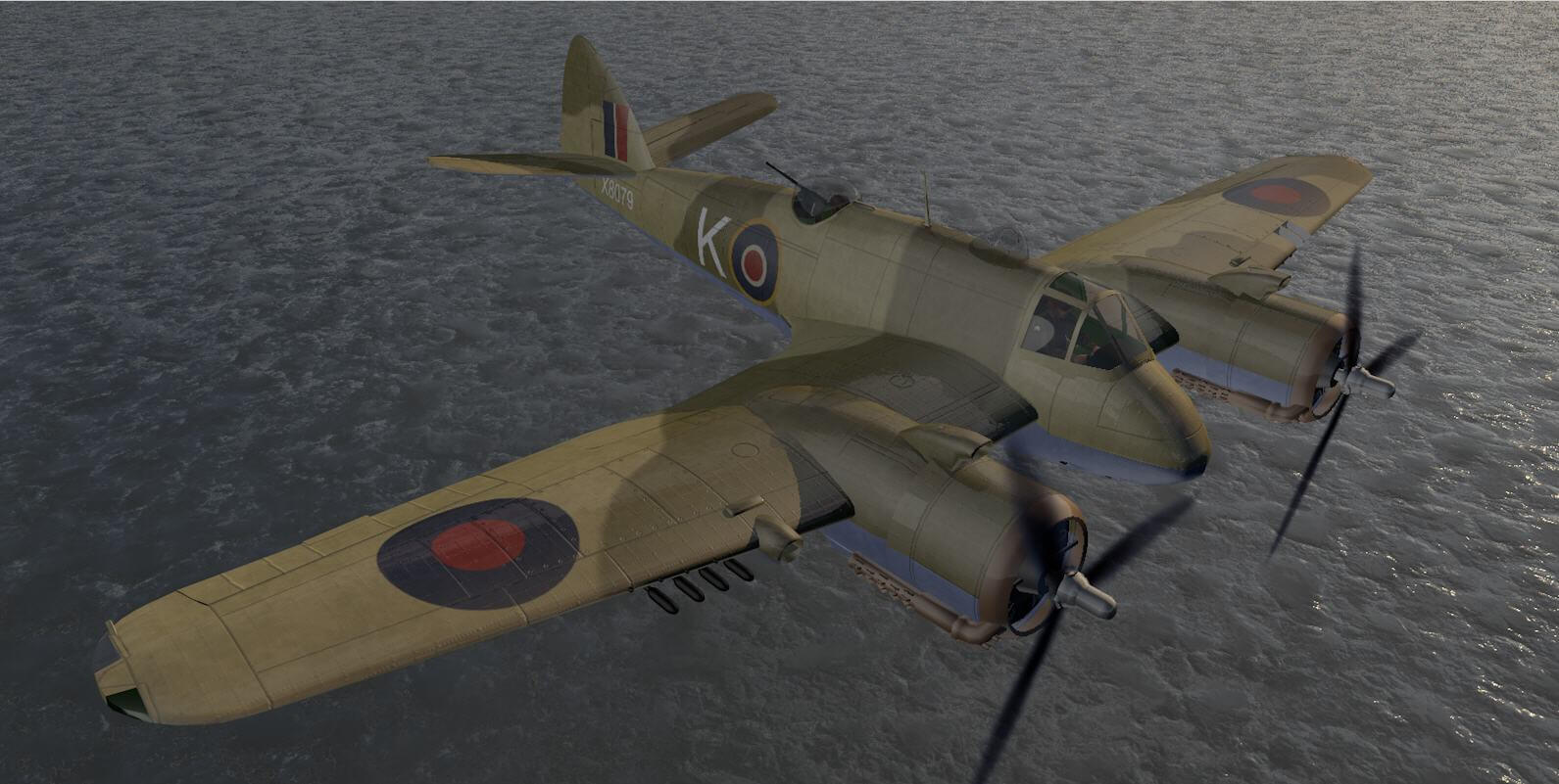 Bristol Beaufighter MK-6F 3D Model by ChipBassChaos